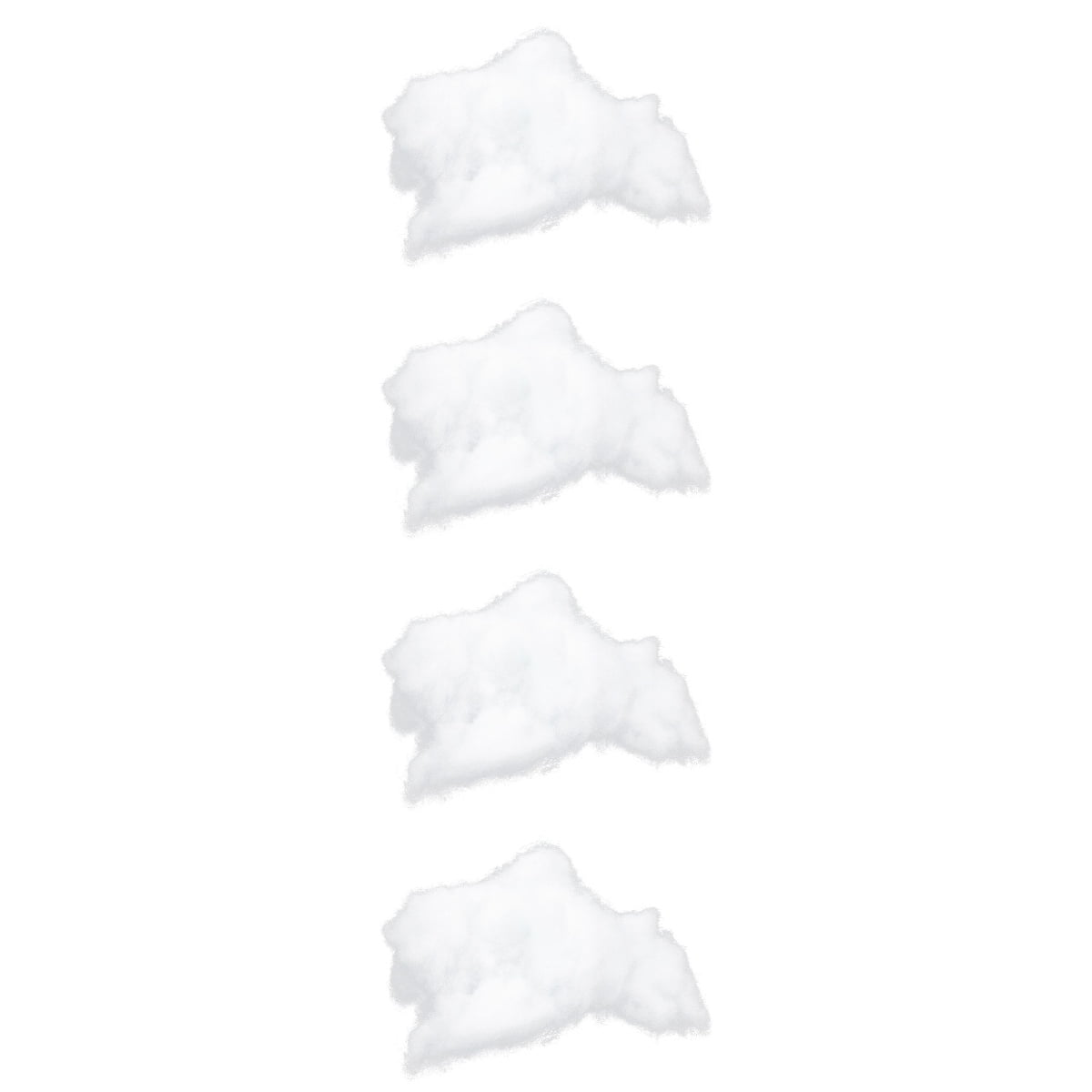 MLINS 4pcs 1 Bag Crafting Stuffing Fill Stuffed Animal Stuffing DIY ...