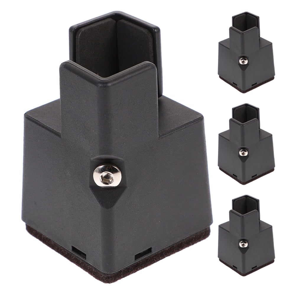 MLINS 4pcs Adjustable Bed Furniture Risers Table Desk Chair Risers ...