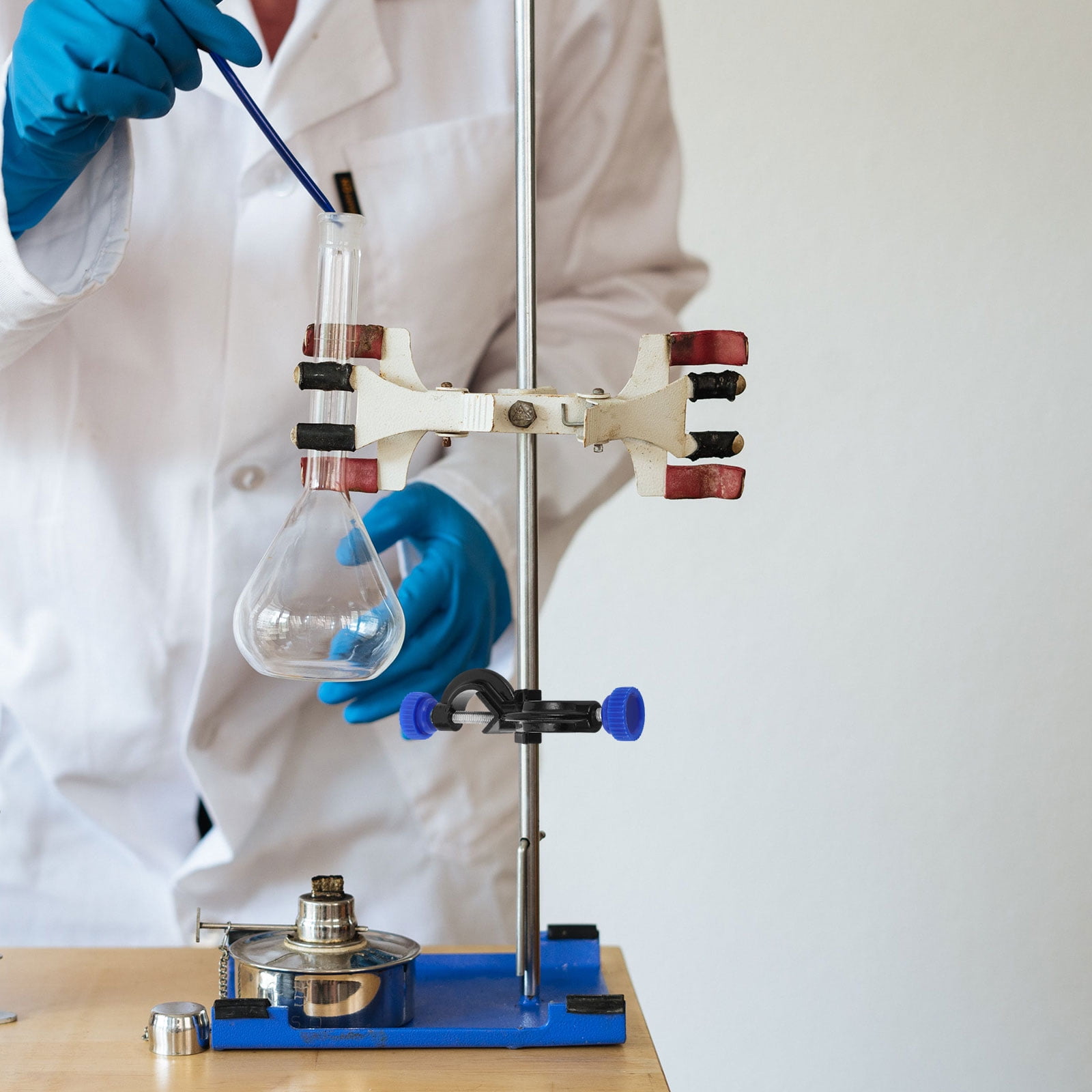 MLINS 4pcs Aluminum Lab Retort Stand Clips Large Spray Coated Iron ...