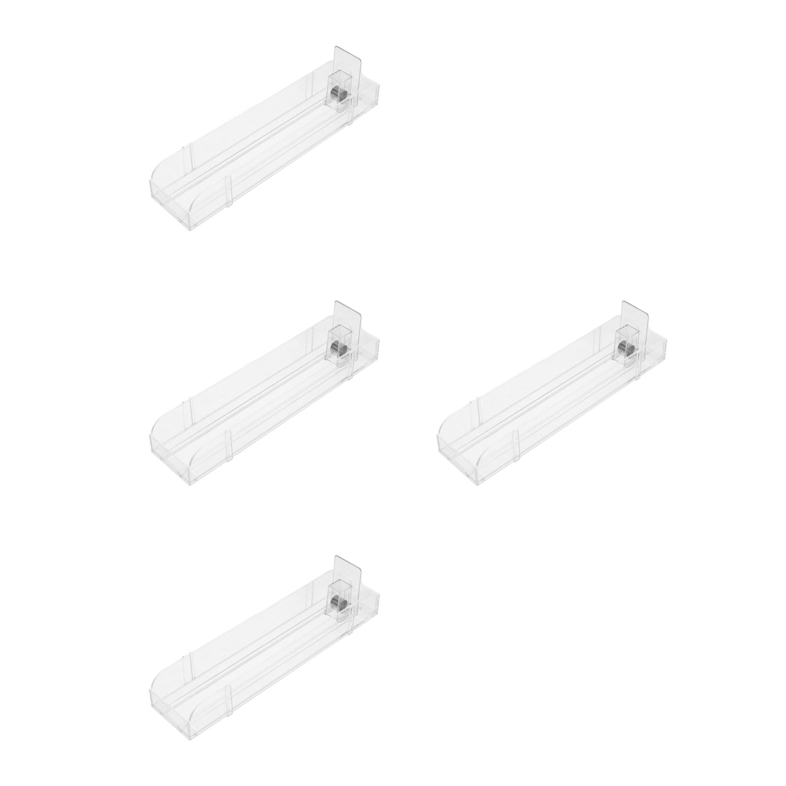 MLINS 4pcs Automatic Shelf Organizer for Convenience Store Beverages ...