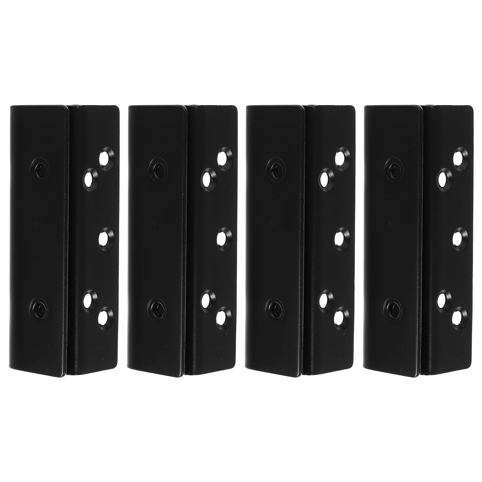 MLINS 4pcs Bed Rail Support Brackets Bed Post Slot Mounting Hardware ...