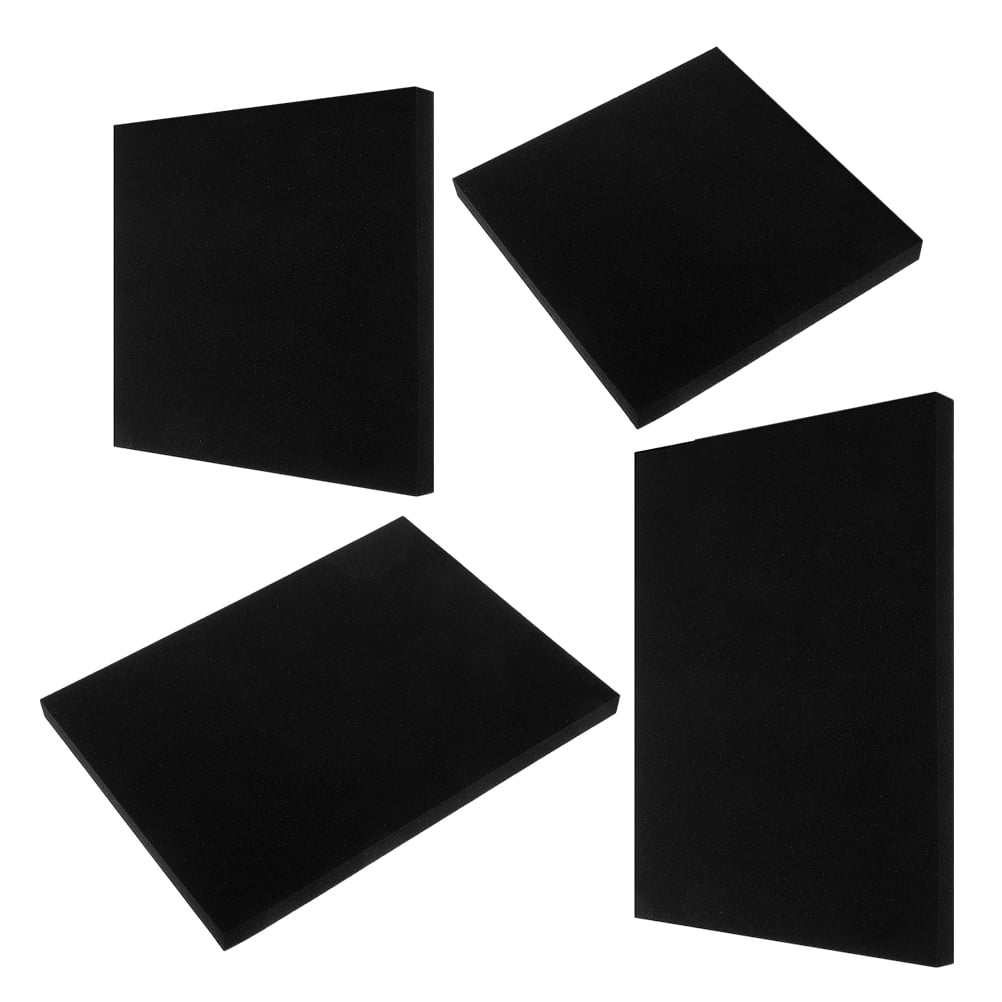MLINS 4pcs Black Grid Foam Padding Shipping Shock Absorbing Package ...