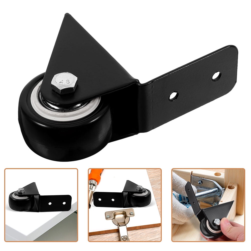 MLINS 4pcs Cabinet Wheels Caster Wheels Replacement Dresser Drawer ...