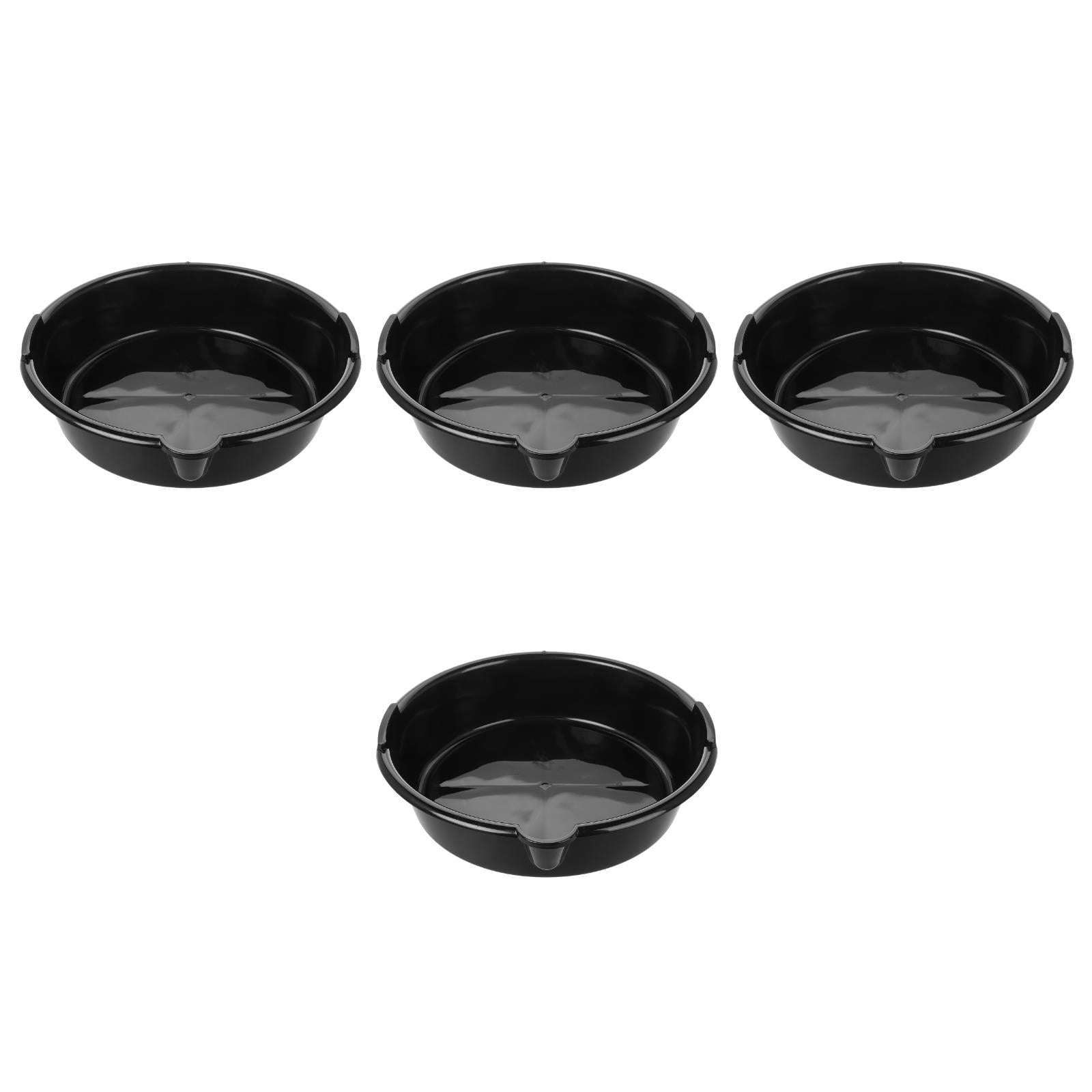 MLINS 4pcs Car Oil Drain Pan Waste Engine Oil Container Tray Oil Drain ...