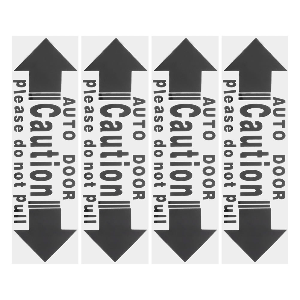 MLINS 4pcs Car Do Not Touch Sticker Automatic Door Sticker Car Door ...
