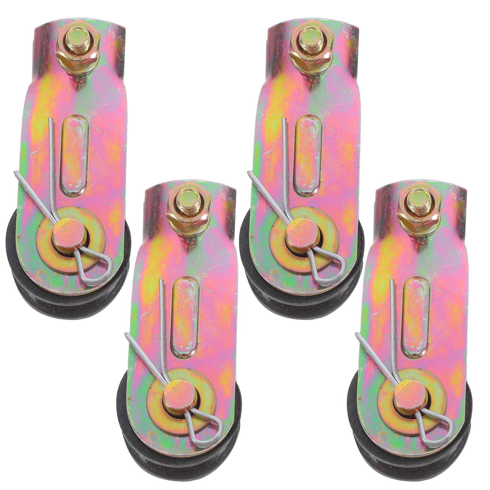 MLINS 4pcs Ceiling Fan Pulley Heavy-Duty Fan Roller Replacement ...