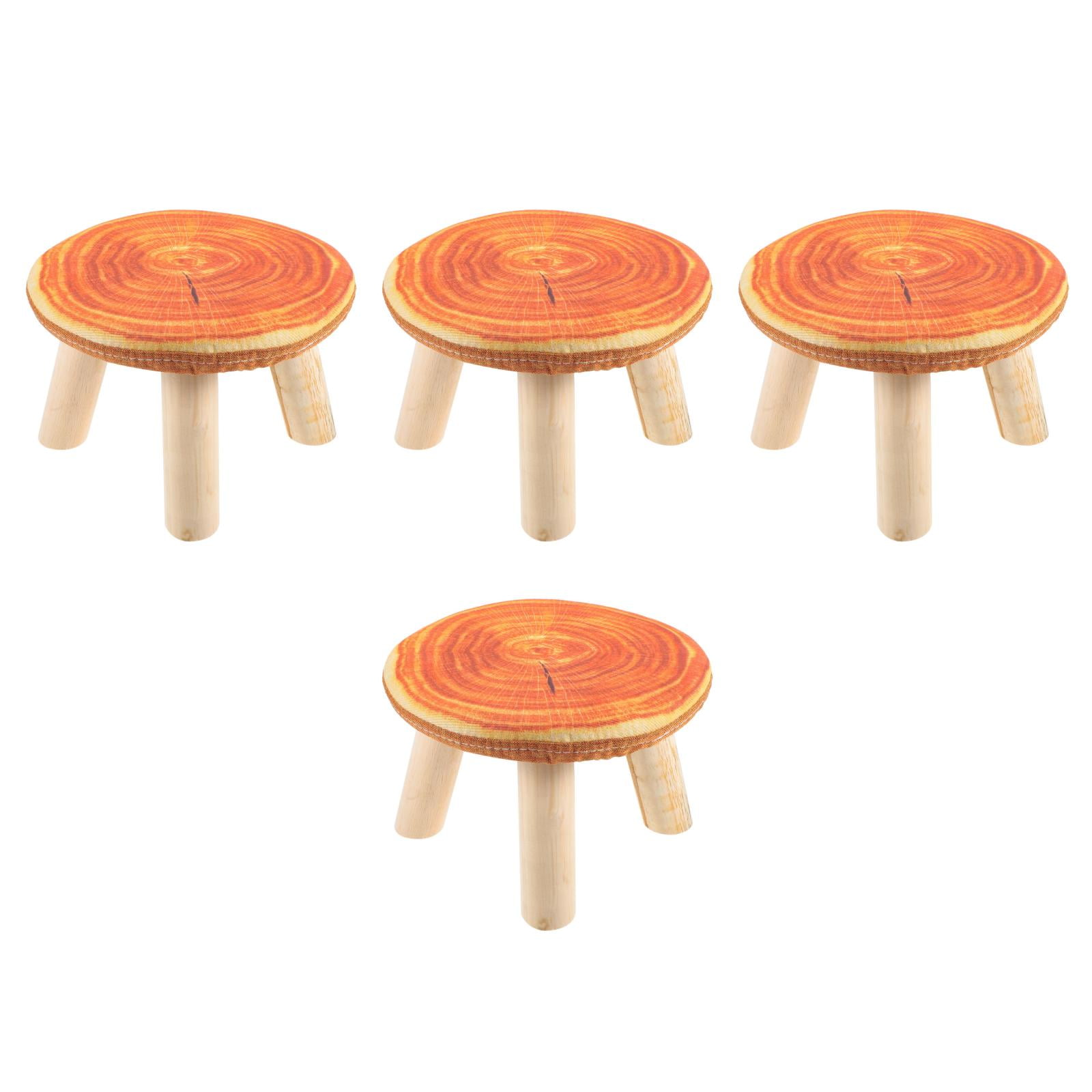 MLINS 4pcs Children Stool Portable Kids Small Seat Household Step Stool ...
