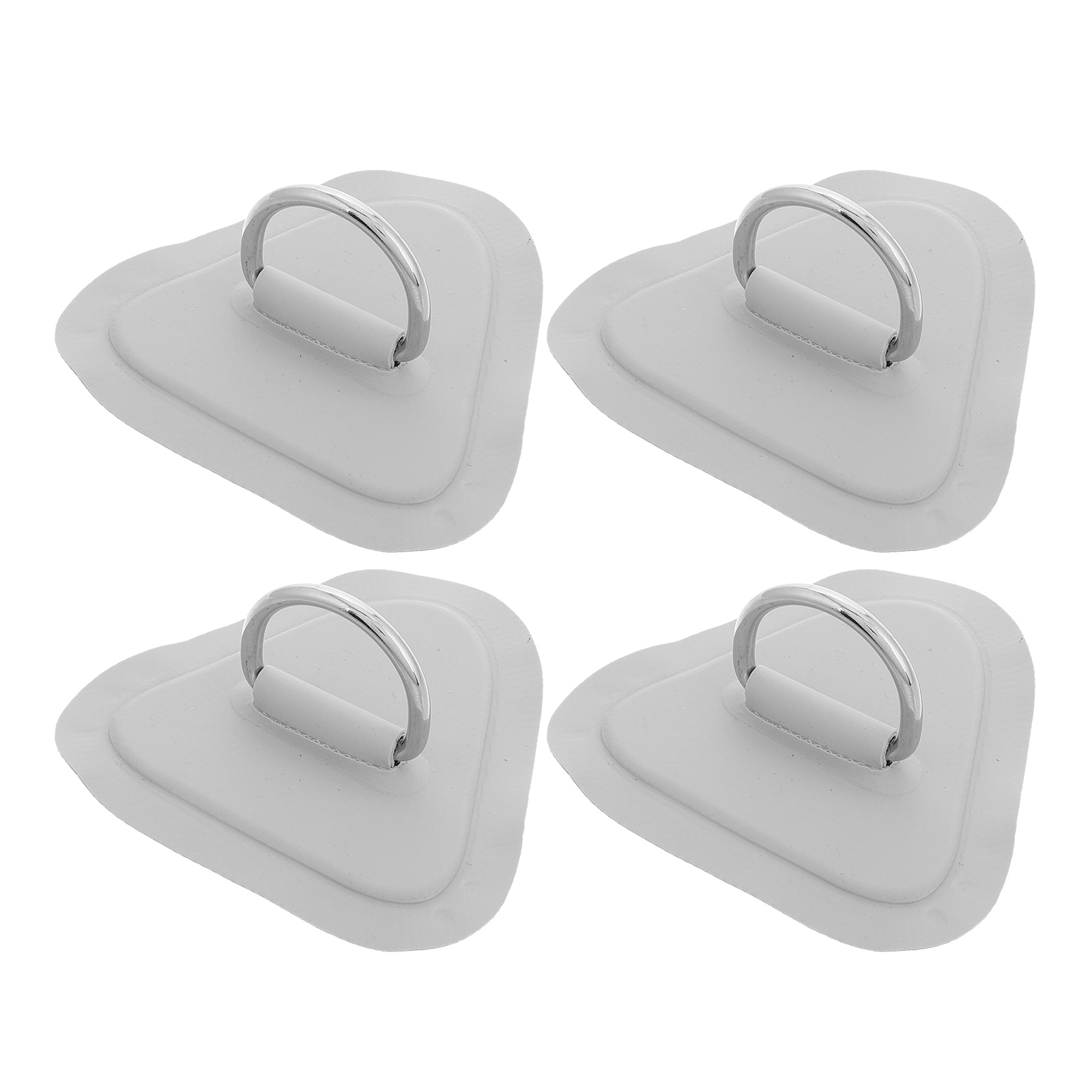 MLINS 4pcs D Ring Patches Stainless Steel Ring Pad Patch For Inflatable ...