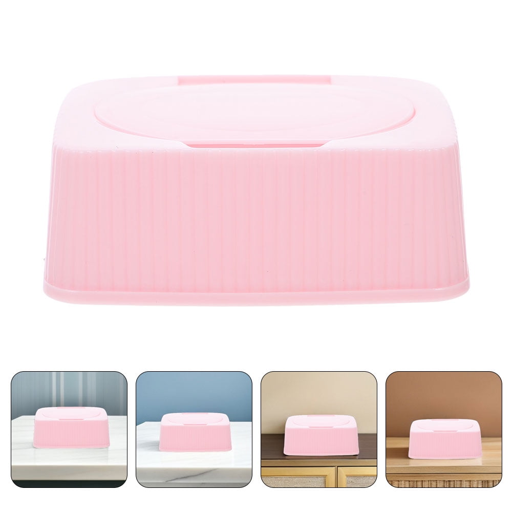 MLINS 4pcs Disposable Facial Towel Storage Box Tissue Box Baby Wipe ...