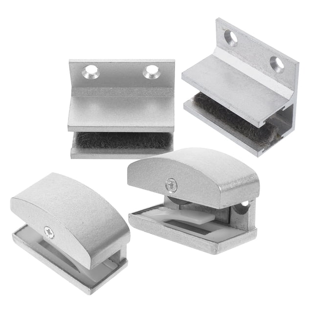 MLINS 4pcs Door Bottom Guide Sliding Door Track Runner Glass Door ...