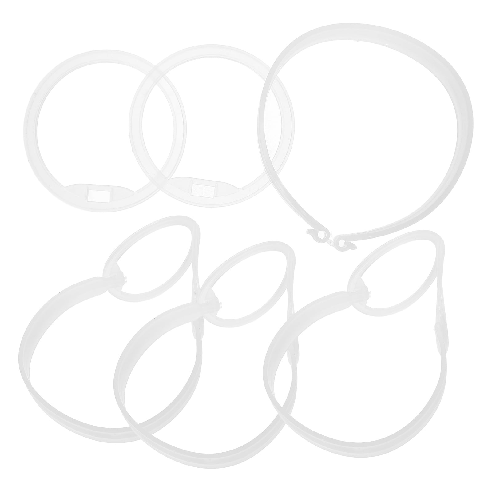 MLINS 4pcs Earmuff Skeleton Diy Earmuff Rack Bracket Earmuff Making ...