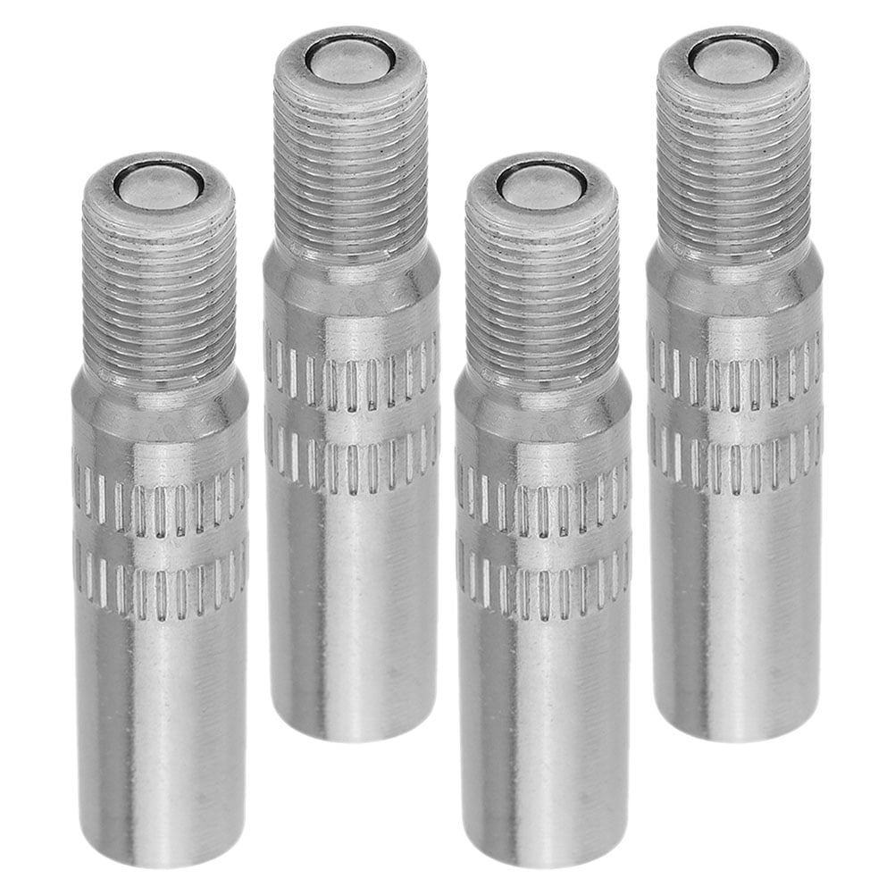 MLINS 4pcs Easy Installation, Tire Valve Stem Extension Caps Chrome ...