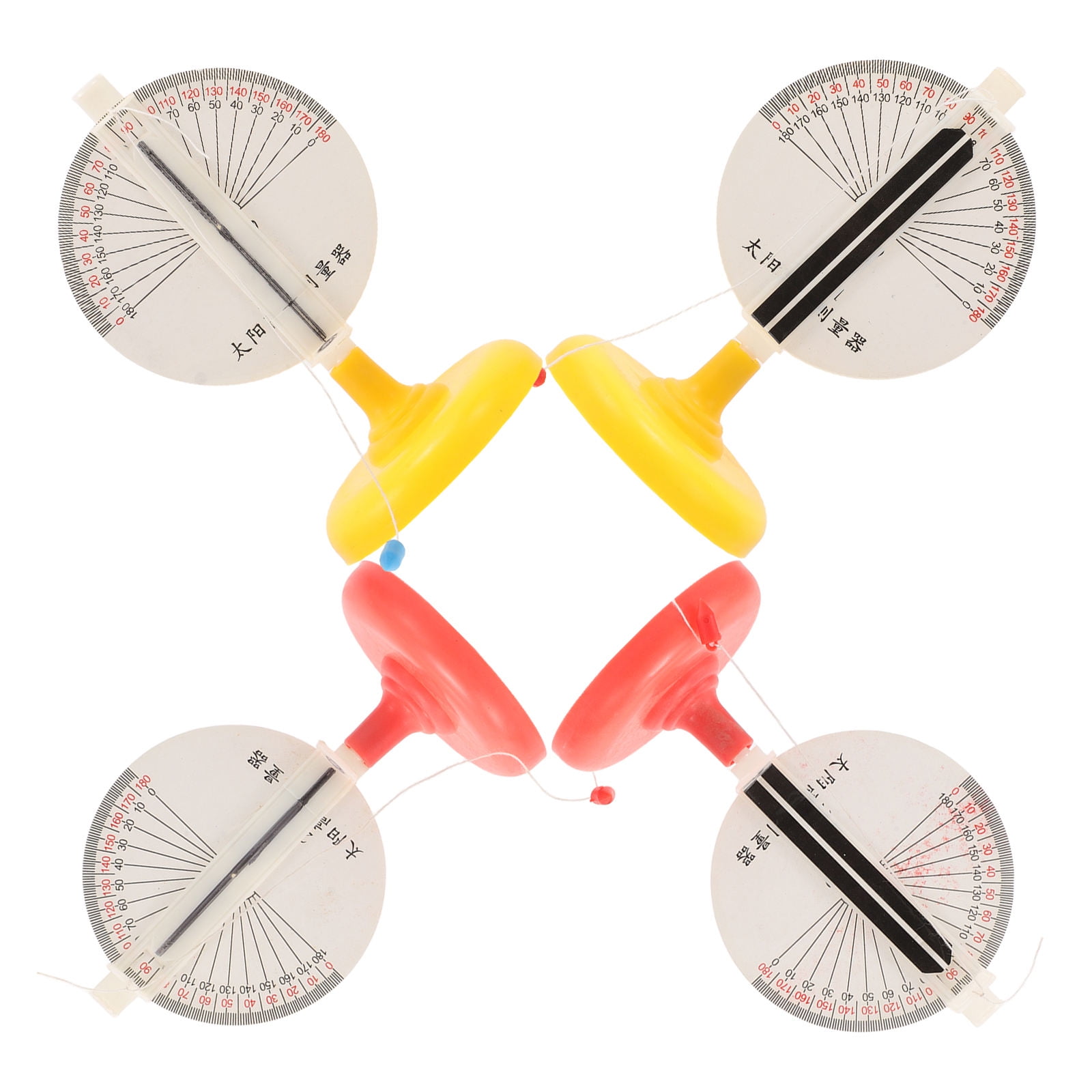 MLINS 4pcs Educational Sun Height Measuring Device For School Geography ...