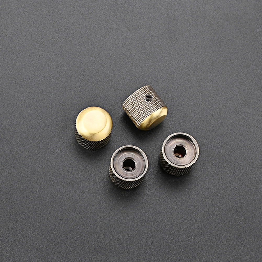 AURARMLET Useful Control Knobs Golden 4Set For Musical Instruments ...