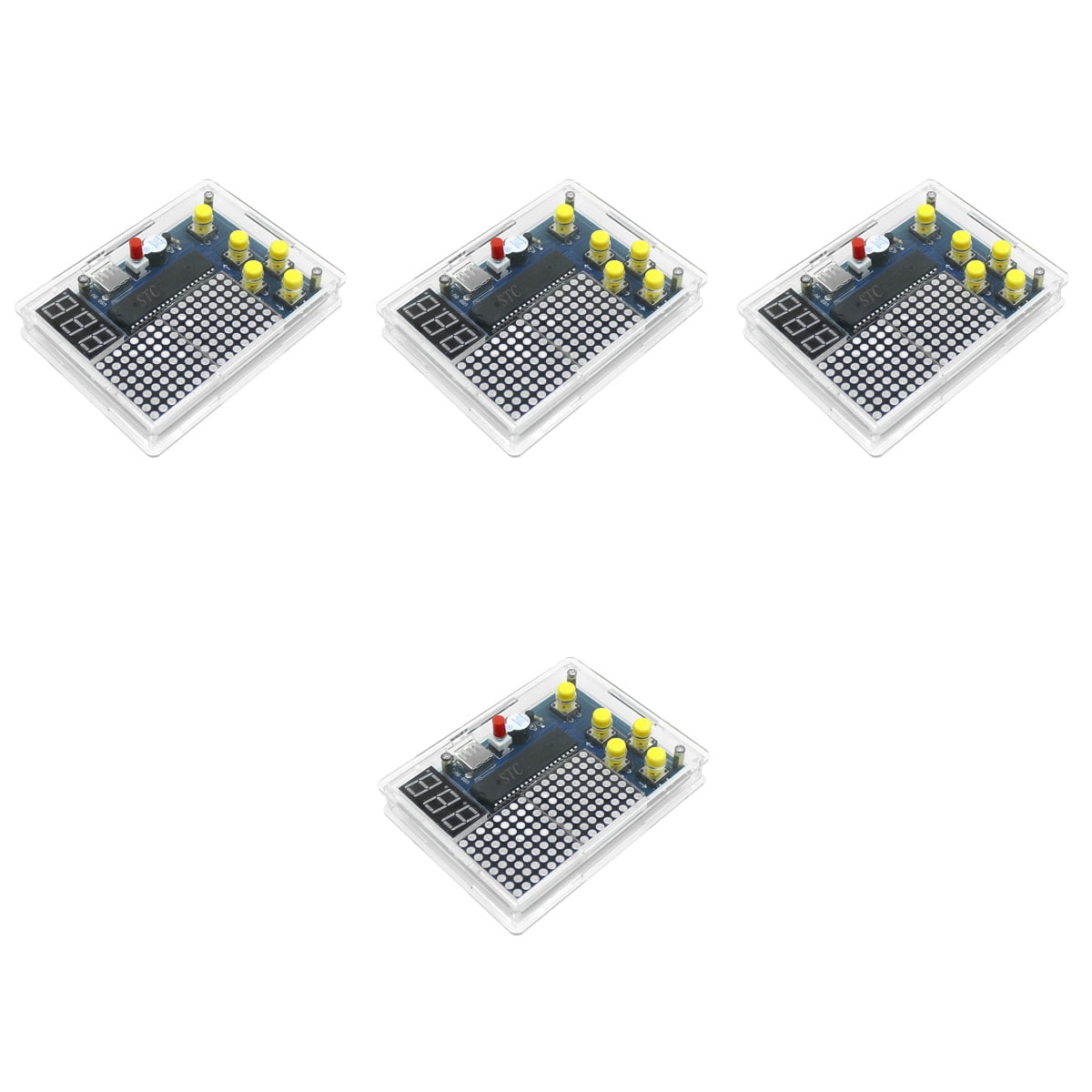 MLINS 4pcs Electronic Soldering DIY Soldering Project Game for STEM ...