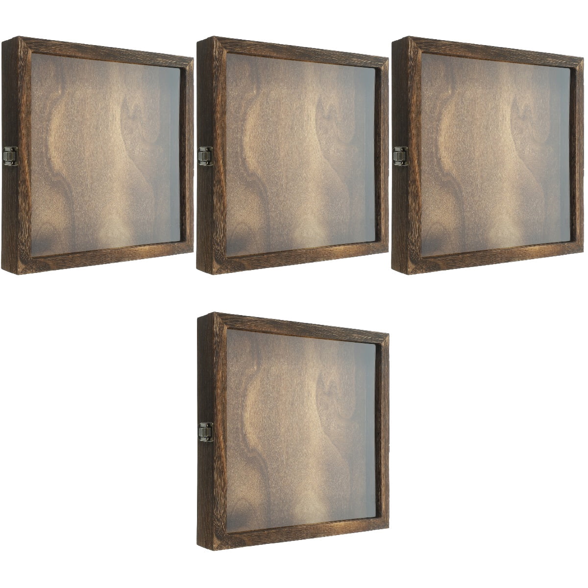 MLINS 4pcs Empty Insect Display Case Wooden Frame Butterflies Specimen ...