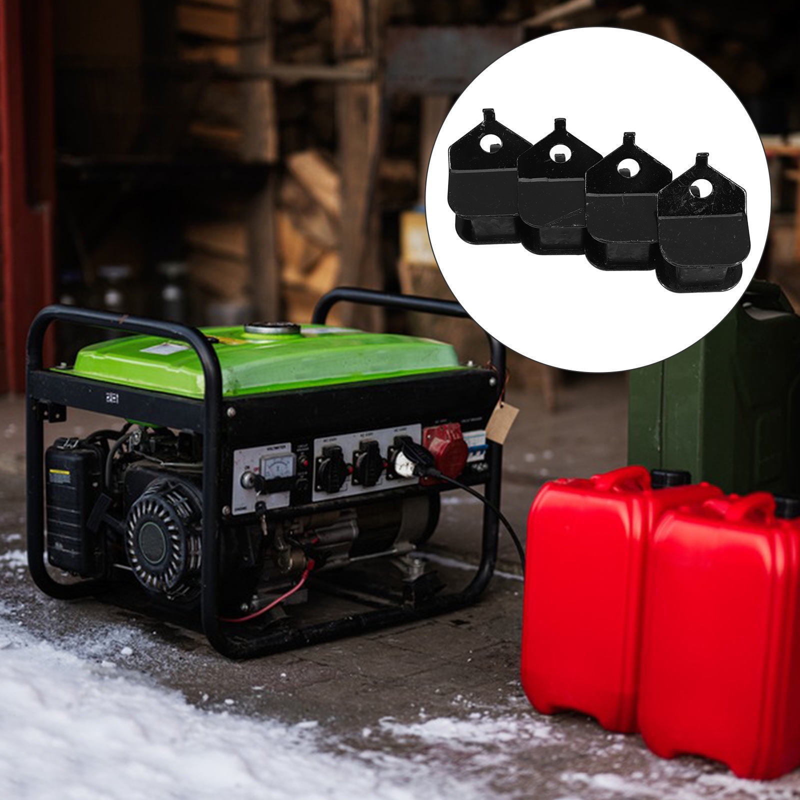 MLINS 4pcs Engine Mount Pads Motor Isolator Block Shockproof Motor ...