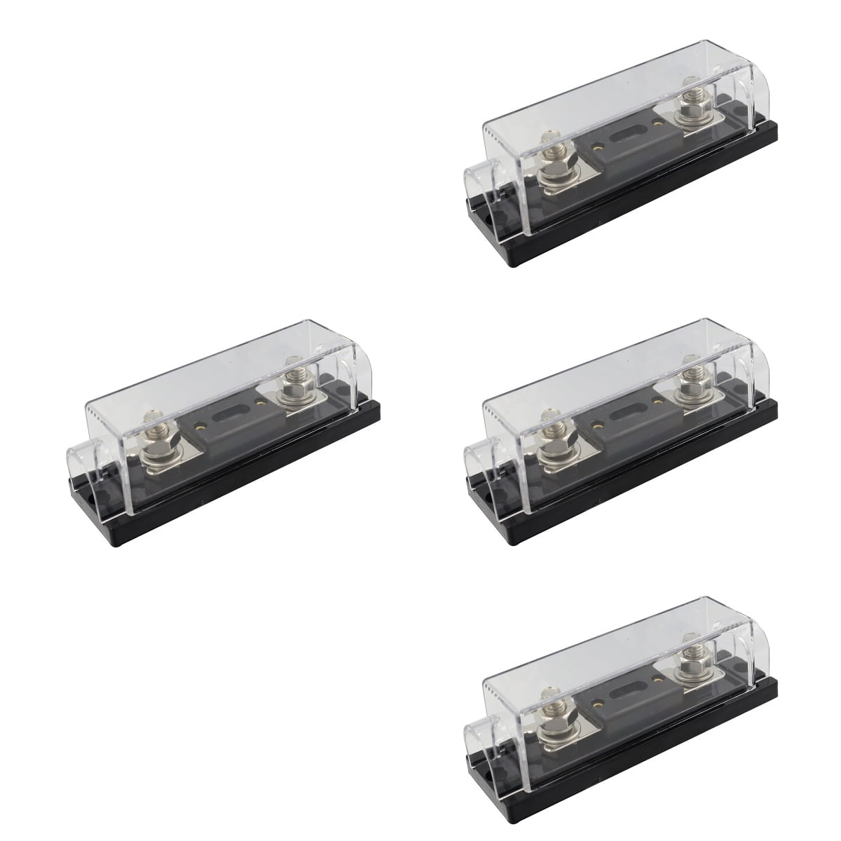 MLINS 4pcs Fuse Holder Battery Terminal Distribution Block 200 Amp ...