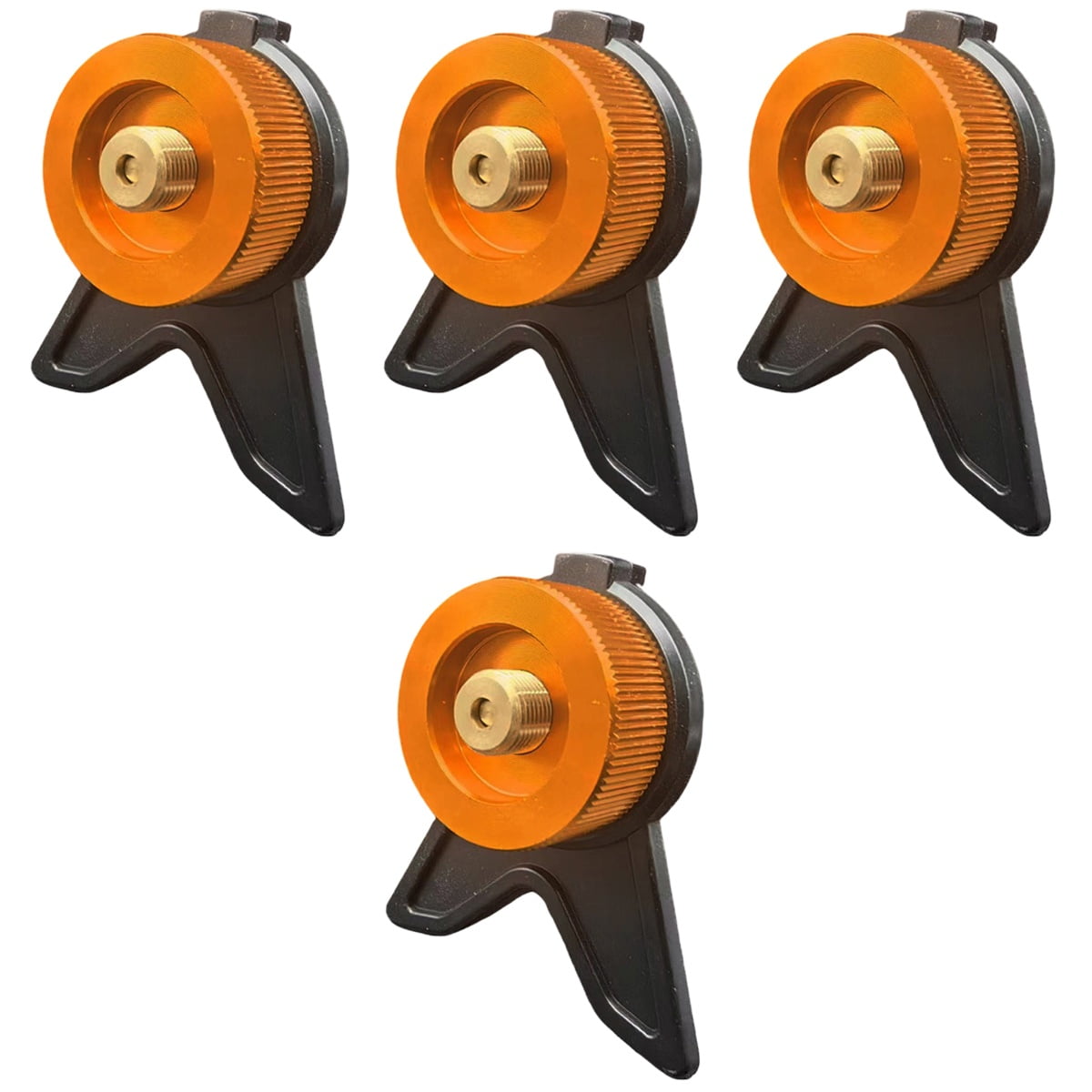 MLINS 4pcs Gas Tank Adapter Propane Camping Adapter Small Gas Tank ...