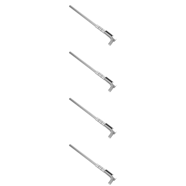MLINS 4pcs Gate Fence Ground Lock Stainless Steel Door Floor Latch ...