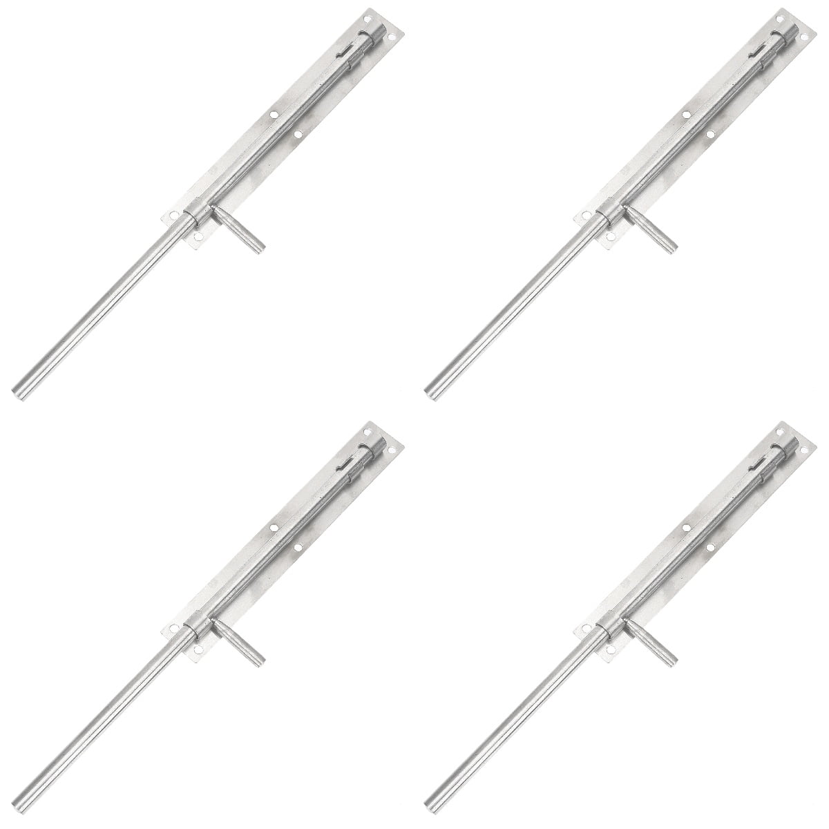 MLINS 4pcs Gate Latch Safety Door Bolt Bar Stainless Steel Gate Latch ...