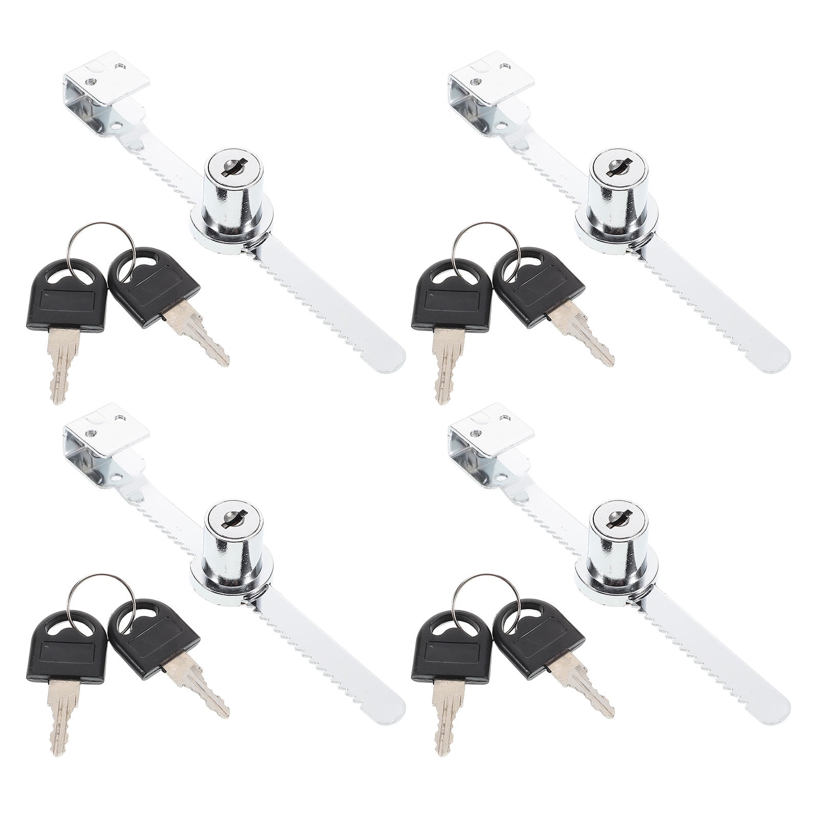 MLINS 4pcs Glass Cabinet Door Lock Sliding Door Lock Cabinet Lock ...