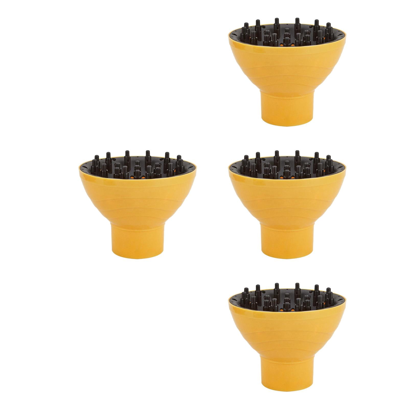 MLINS 4pcs Hair Dryer Blow Diffuser Salon Hair Disffuser Attachment ...