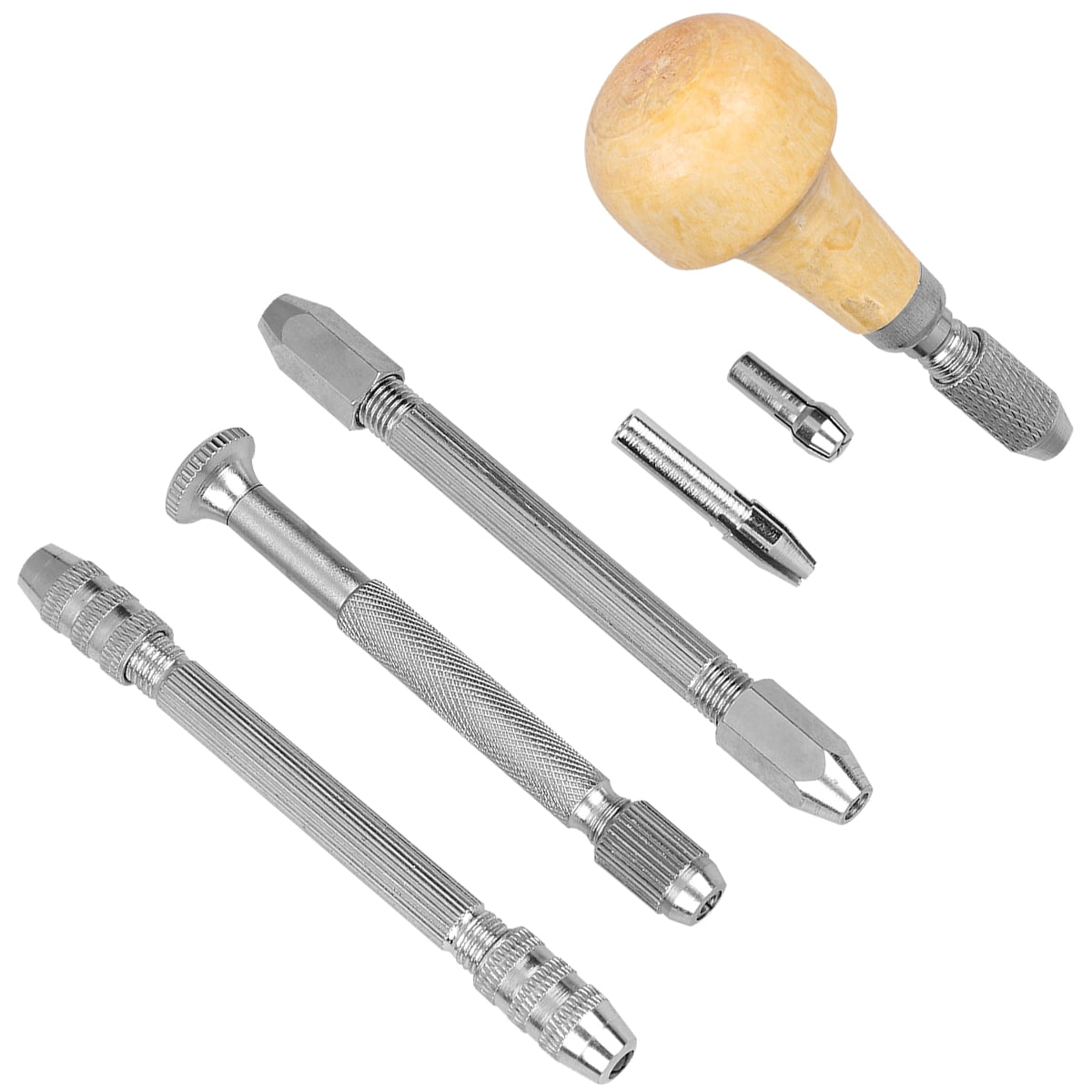 MLINS 4pcs Hand Drills Set Single Head Double Head Cable Mouth Hand ...