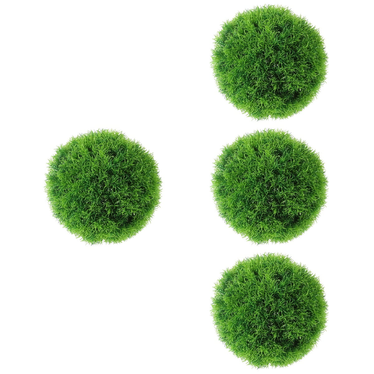 MLINS 4pcs Hanging Topiary Plant Ball Highly Simulation Topiary Grass ...