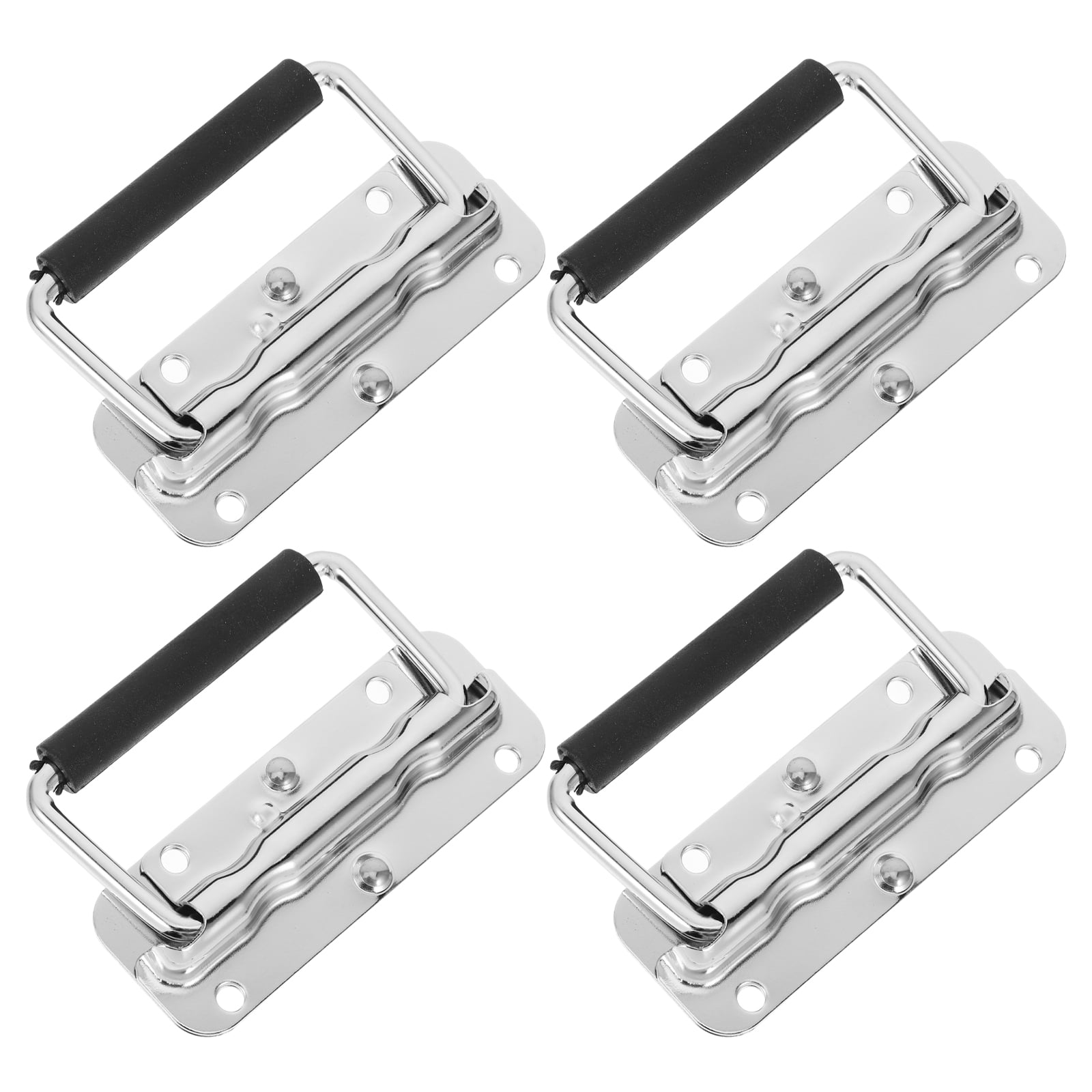 MLINS 4pcs Heavy Duty Stainless Steel Spring Loaded Toolbox Handles ...
