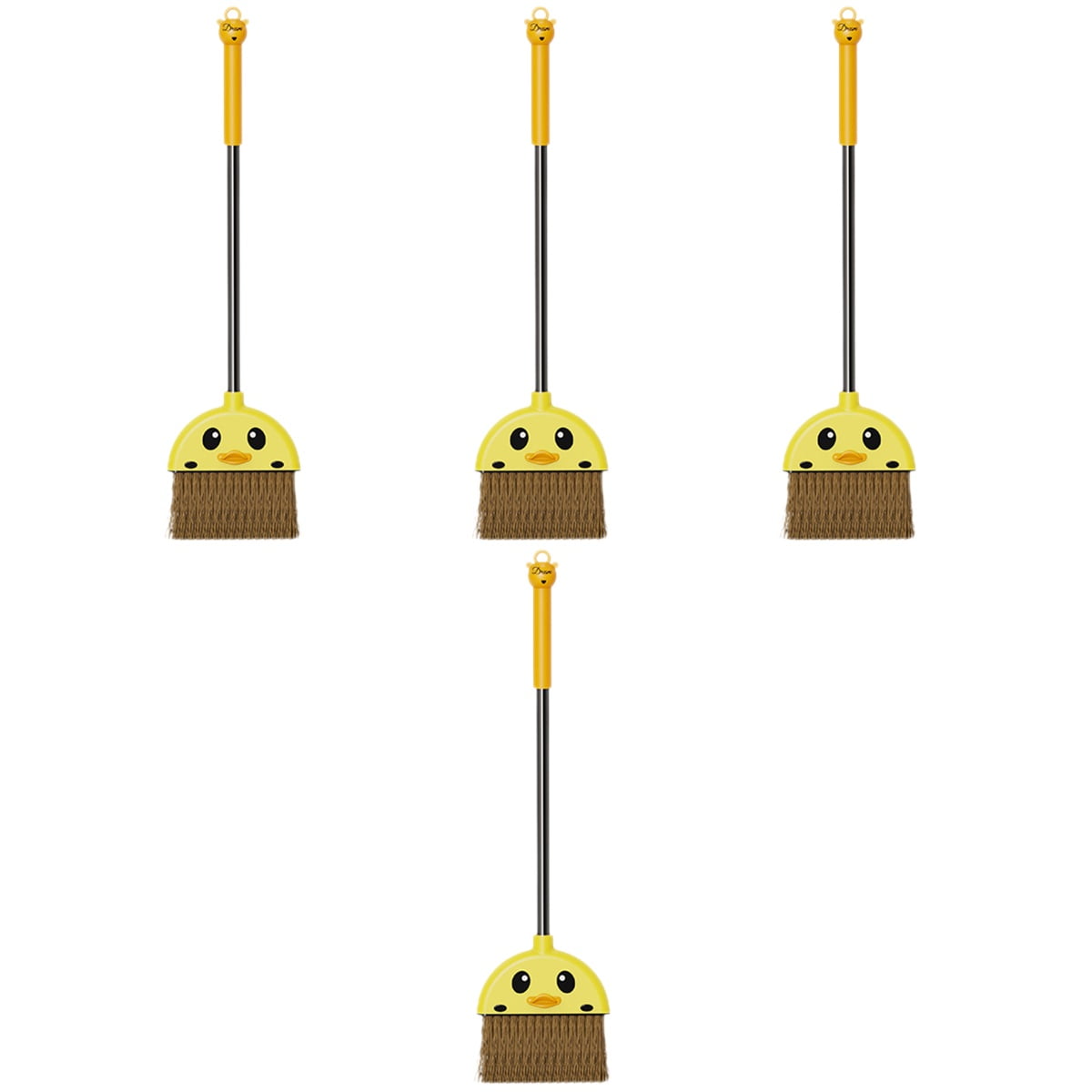 MLINS 4pcs Household Broom Kids Cartoon Small Broom Tool Mini Broom ...