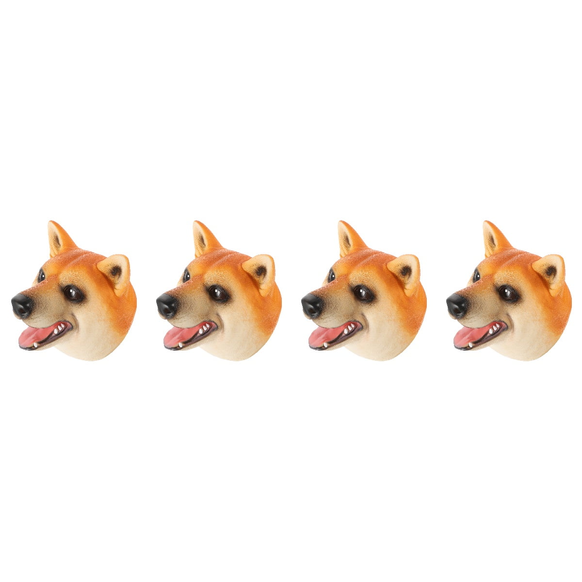 MLINS 4pcs Interactive Puppet Puppy Head Puppets Lovely Hand Glove Toy ...