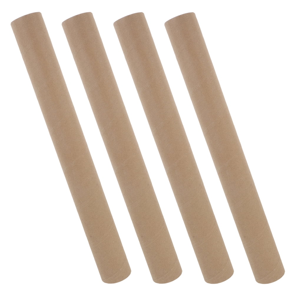 MLINS 4pcs Long Cardboard Boxes Heavy-Duty Cardboard Mailing Tubes ...