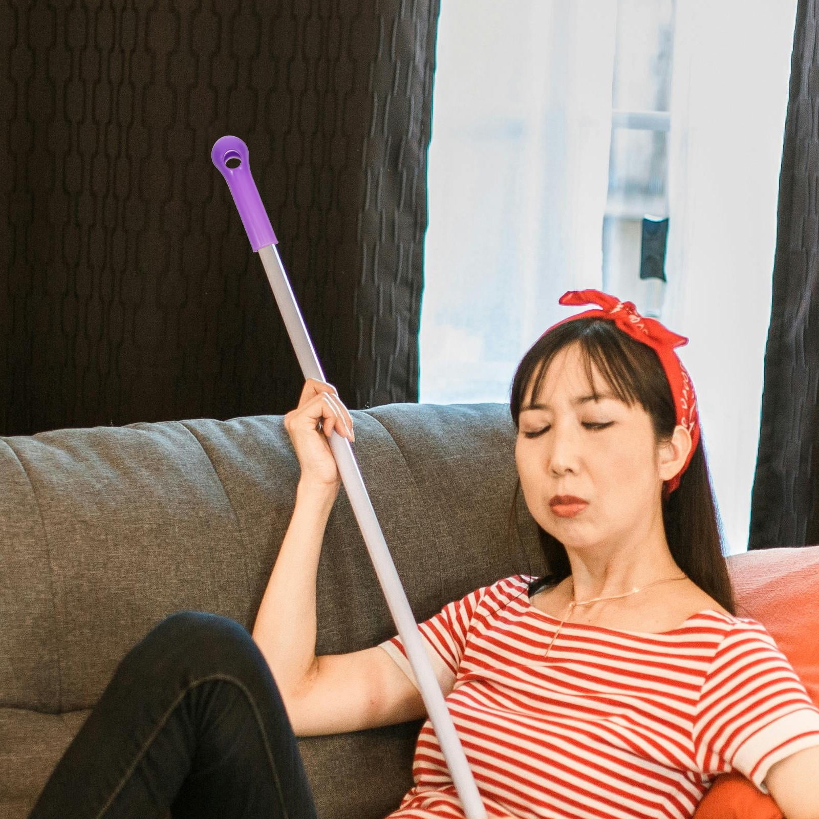 MLINS 4pcs Mop Handle Replacement Grip Broom Stick Handle Grip Push ...