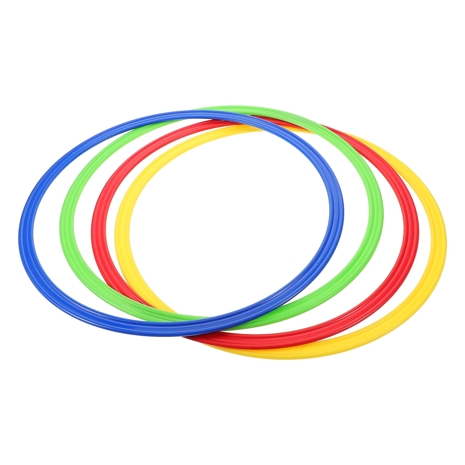 MLINS 4pcs Multi-color Plastic Agility Rings For Football Training ...