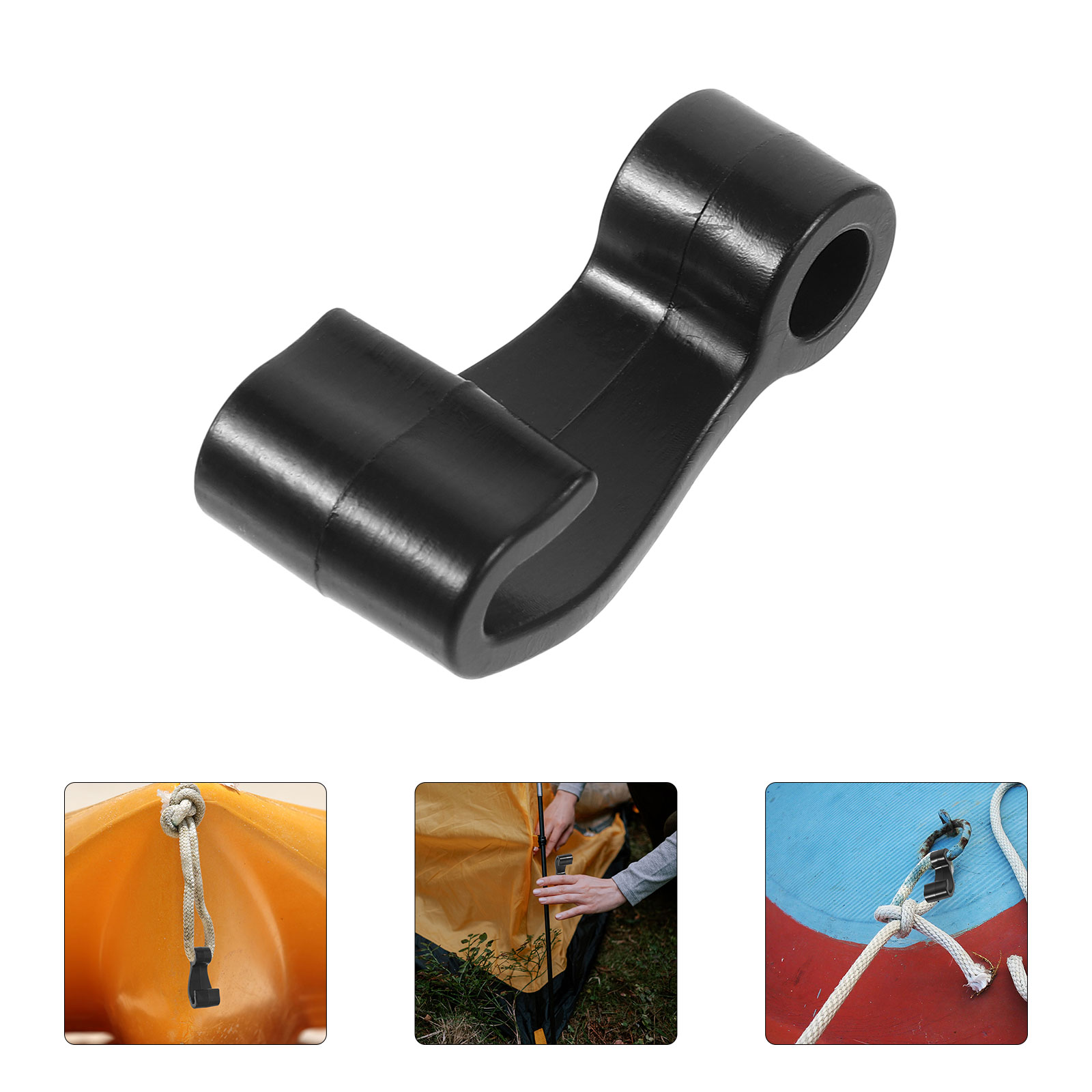 MLINS 4pcs Outdoor Canoe Hooks Sturdy Lashing Hooks Multi-function ...