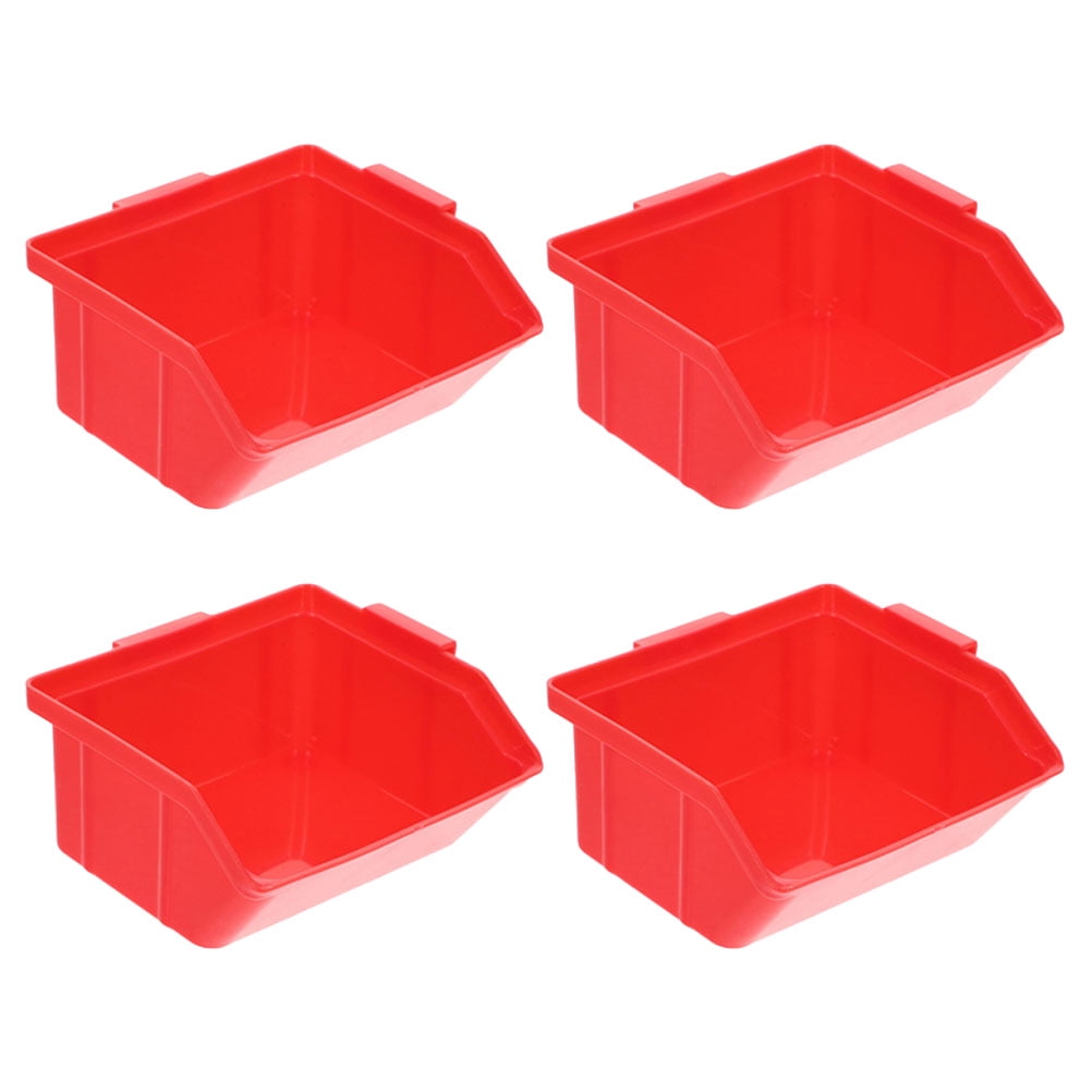 MLINS 4pcs Overhead Warehouse Storage Bins Warehouse Storage Bins ...
