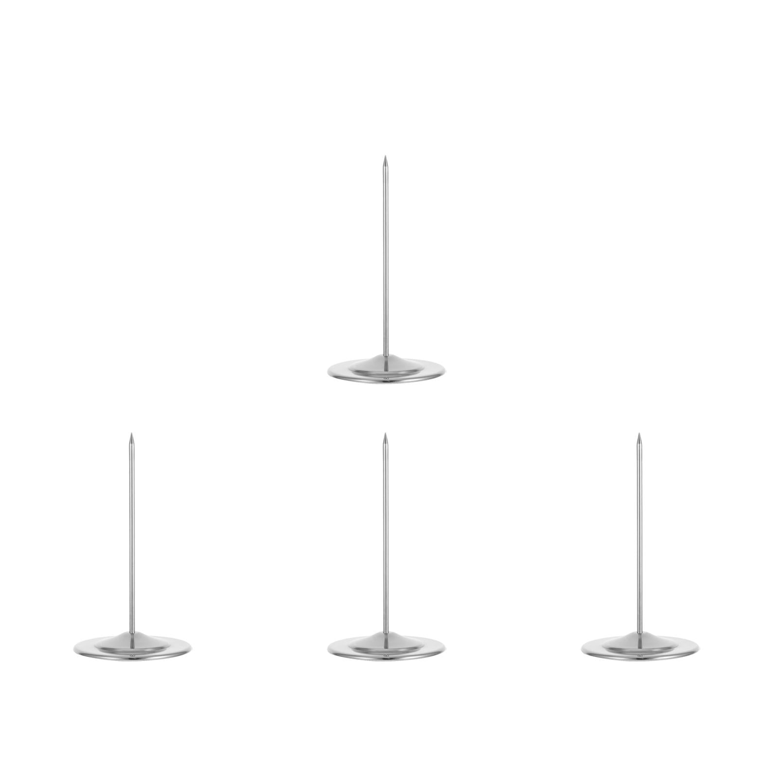 MLINS 4pcs Paper Receipt Holder Spike Invoice Bill Fork Receipt Spike ...