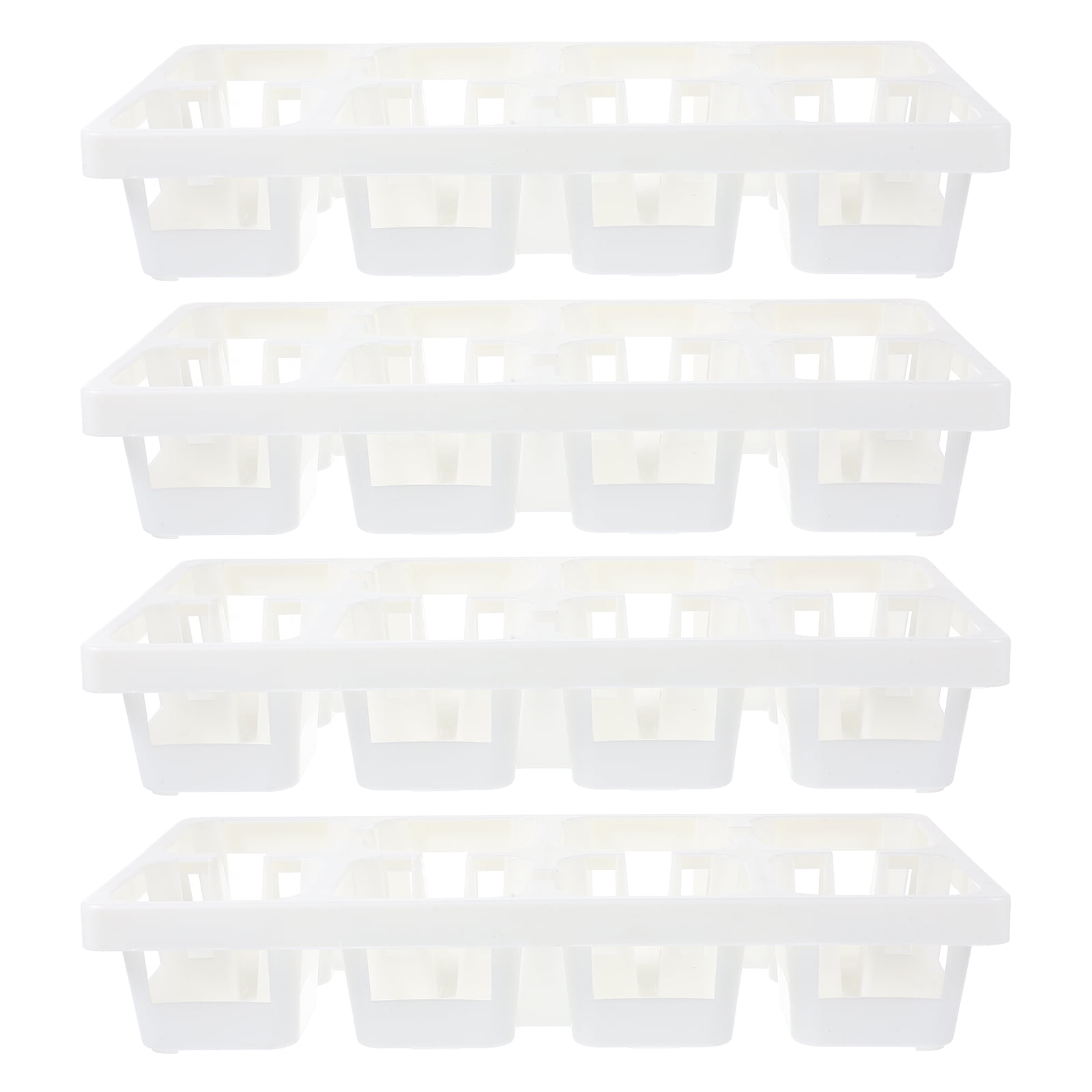 MLINS 4pcs Plant Nursery Tray Rack Plastic Germination Nursery Pot ...