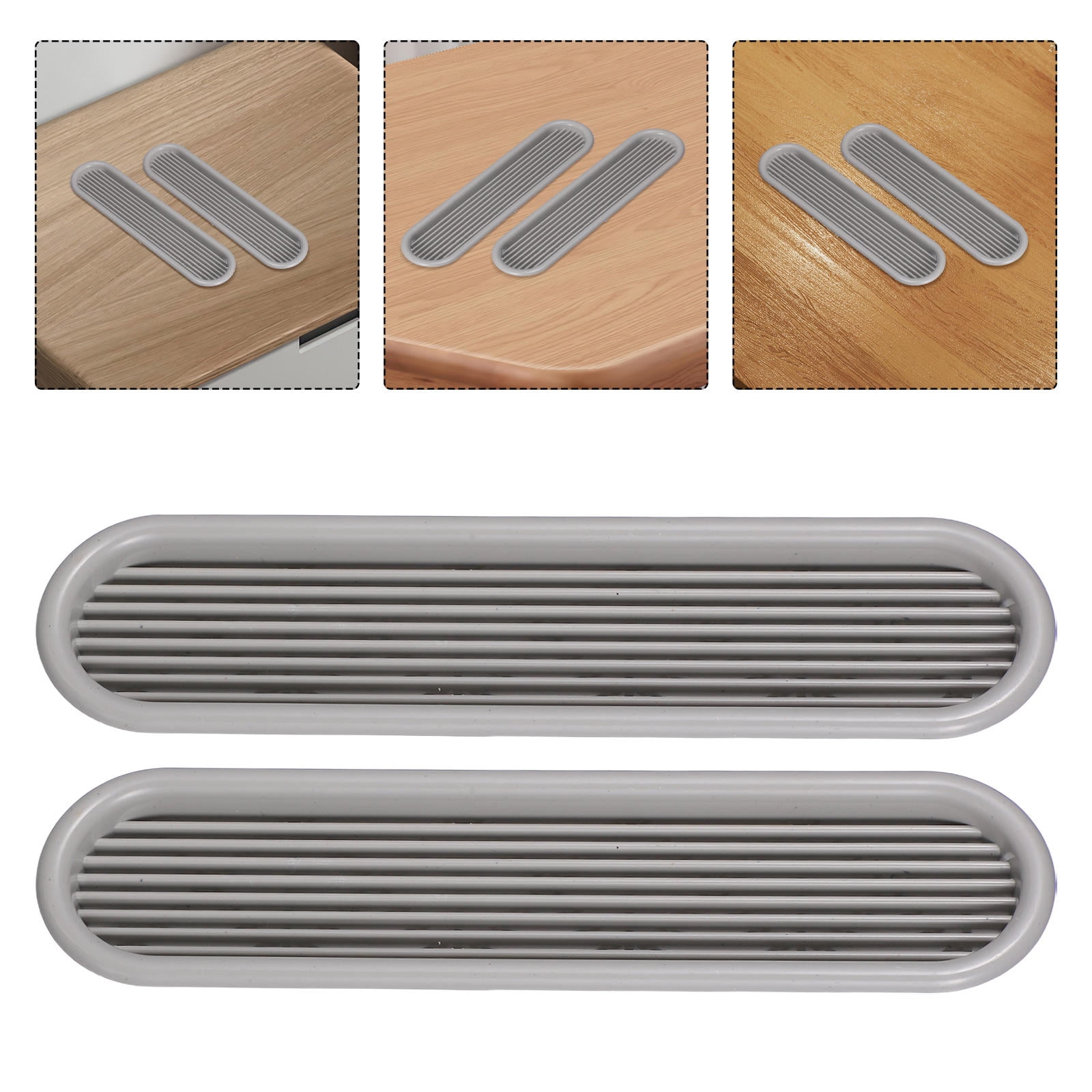 MLINS 4pcs Plastic Air Vent Grille Cover Grill Cover For Wardrobe Stove ...