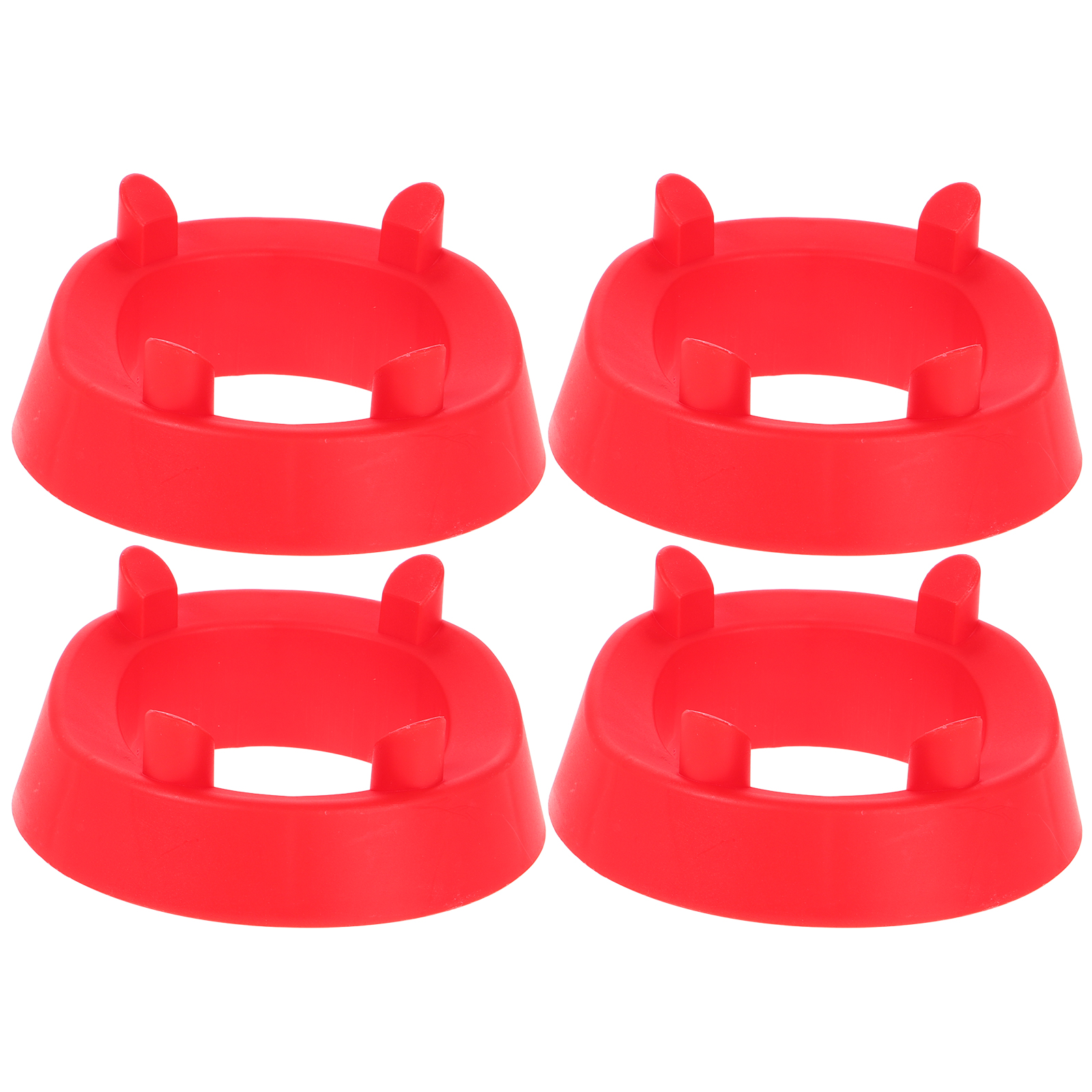 MLINS 4pcs Plastic Ball Stand Volleyball Soccer Ball Stand Sports ...