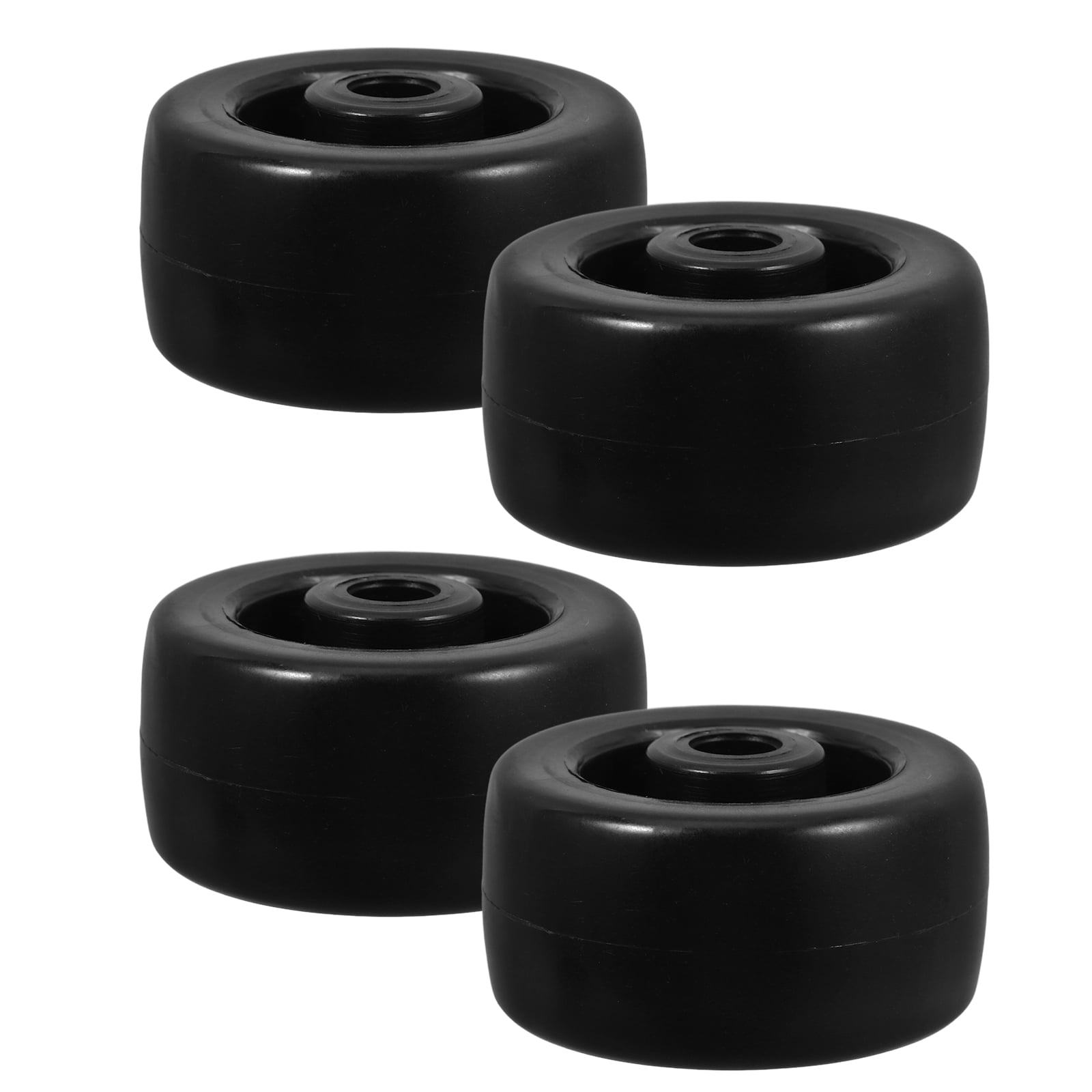 MLINS 4pcs Plastic Shopping Cart Wheels For Supermarket Carts ...