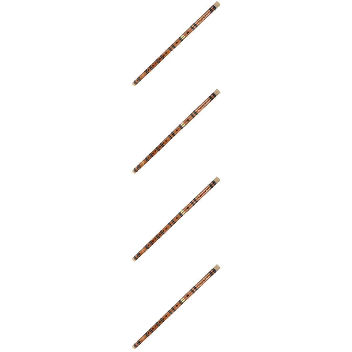 MLINS 4pcs Portable Chinese Flute Portable Flute Student Bamboo Flute ...