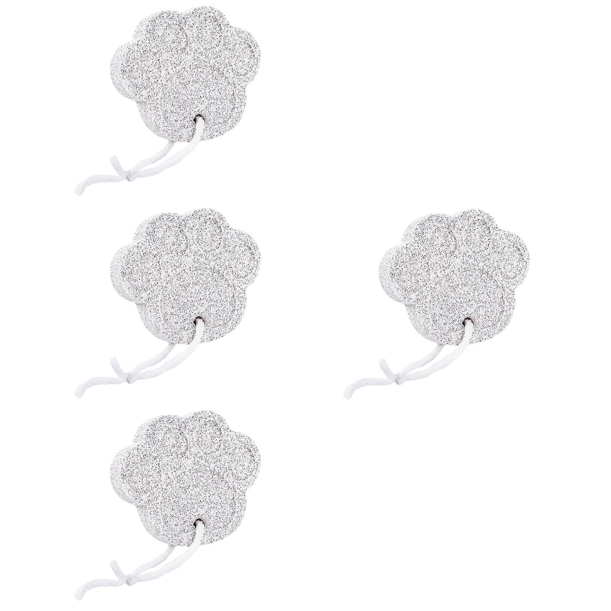 MLINS 4pcs Pumice Stone Foot File Cute Foot Scrubber Feet Dead Skin ...