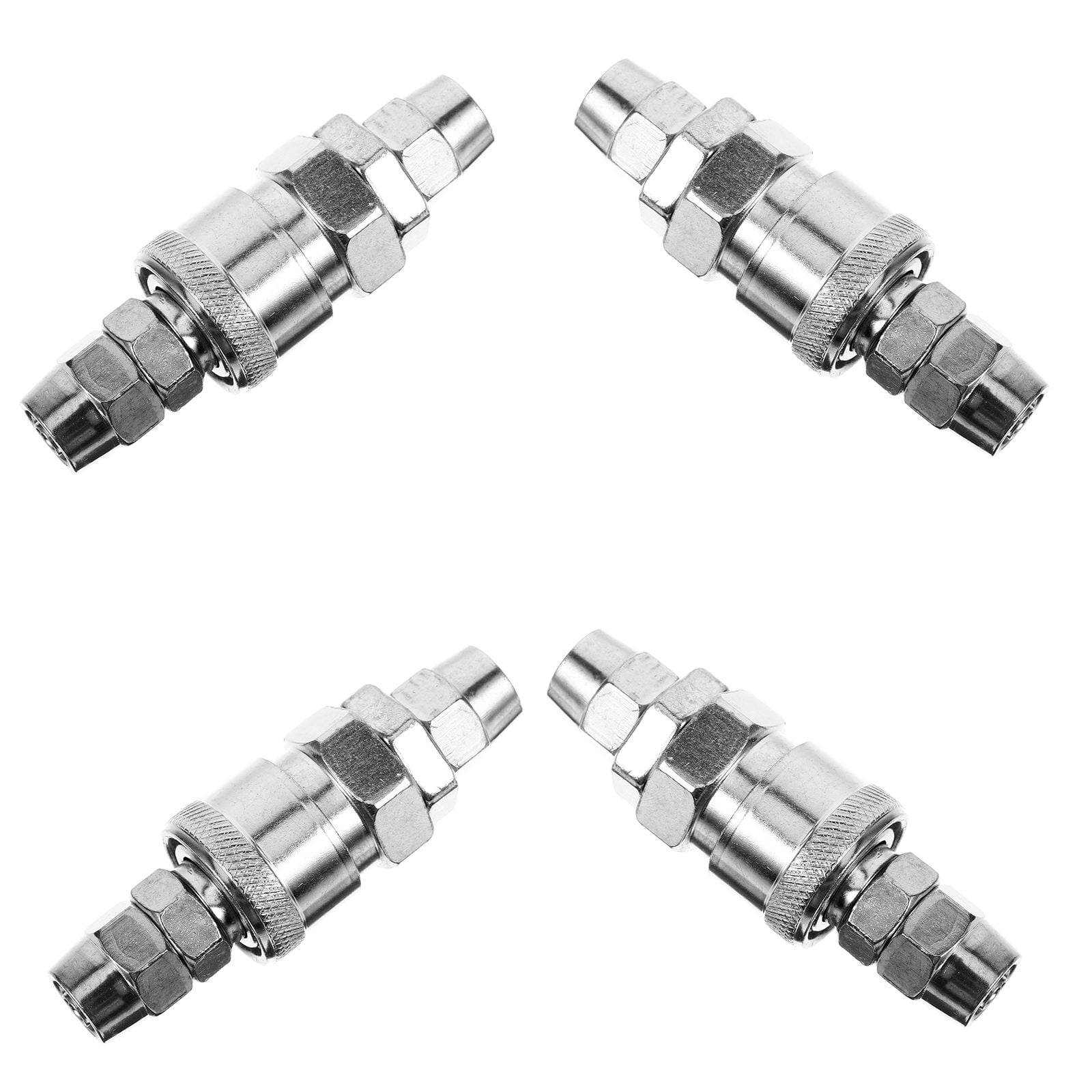 MLINS 4pcs Quick Coupling Air Hose Connector Quick Pneumatic Connector ...