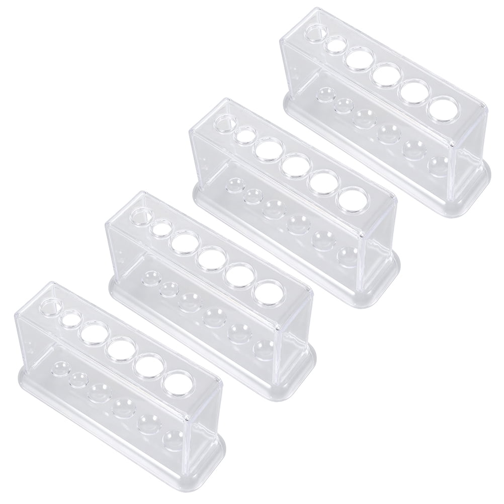 MLINS 4pcs Round Hole Tube Holder Test Tube Shelf Centrifuge Tube Rack ...