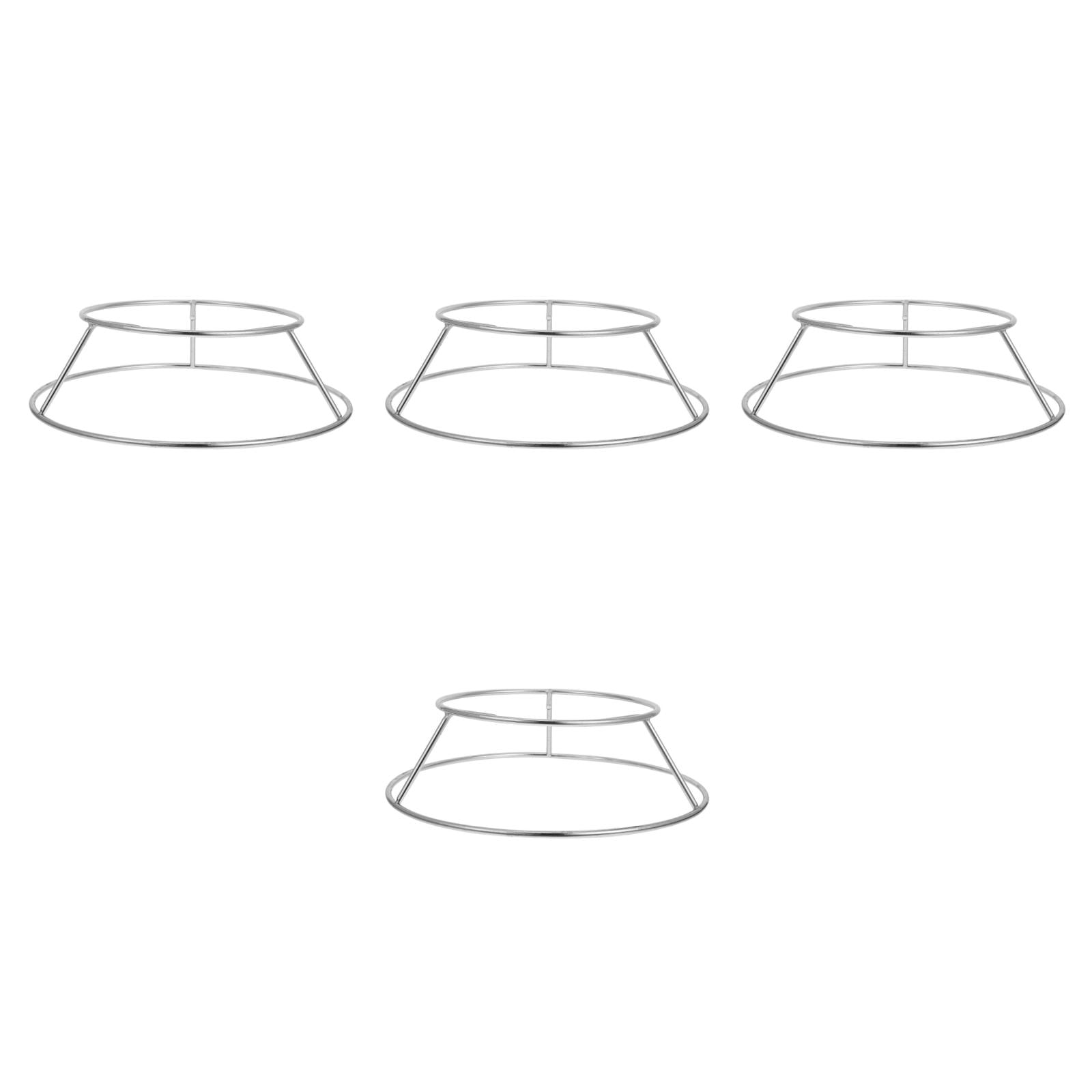 MLINS 4pcs Round Stainless Steel Boiler Corner Rack Pot Corner Rack ...