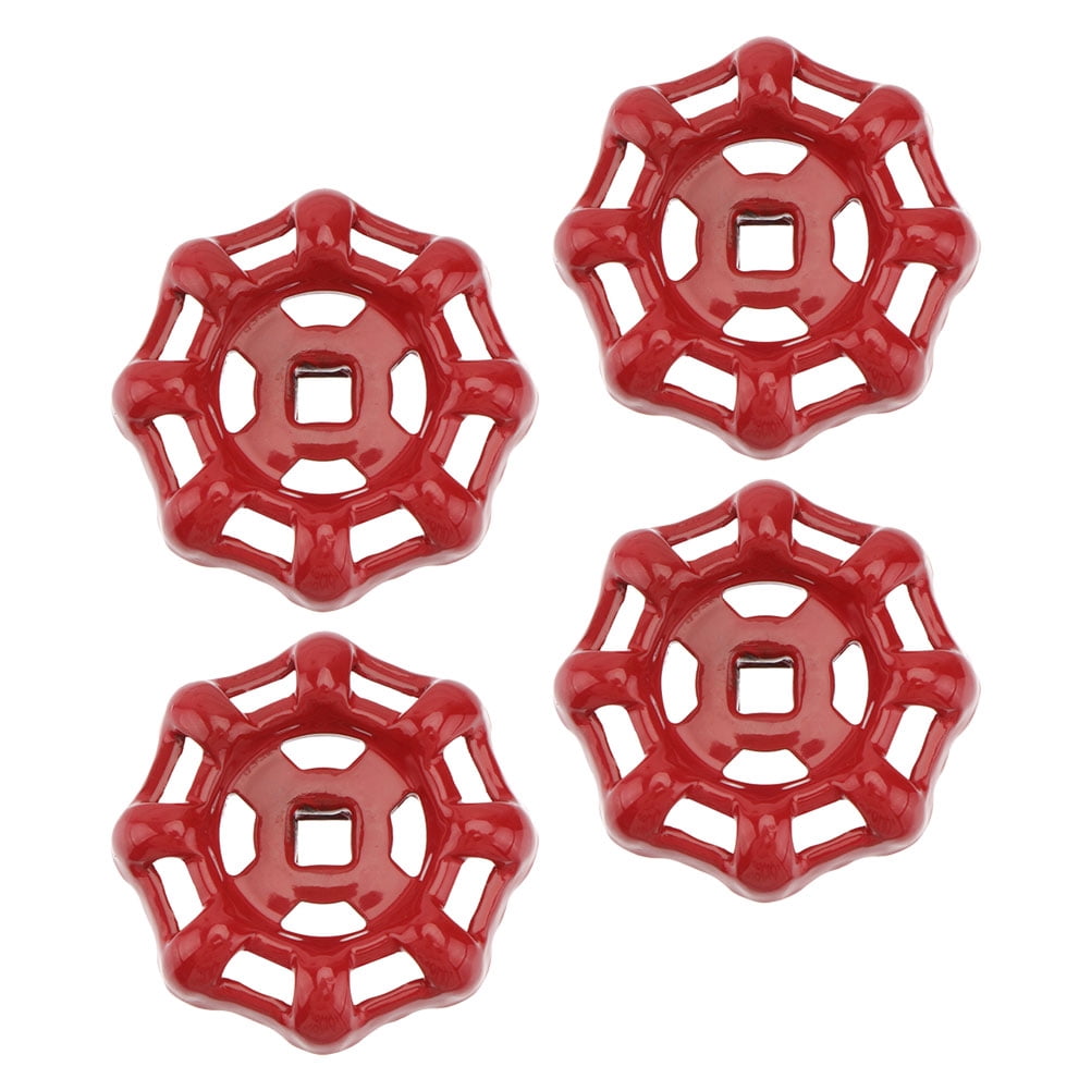 MLINS 4pcs Shower Faucet Handle Wheel Handle Replacement Square Hole ...