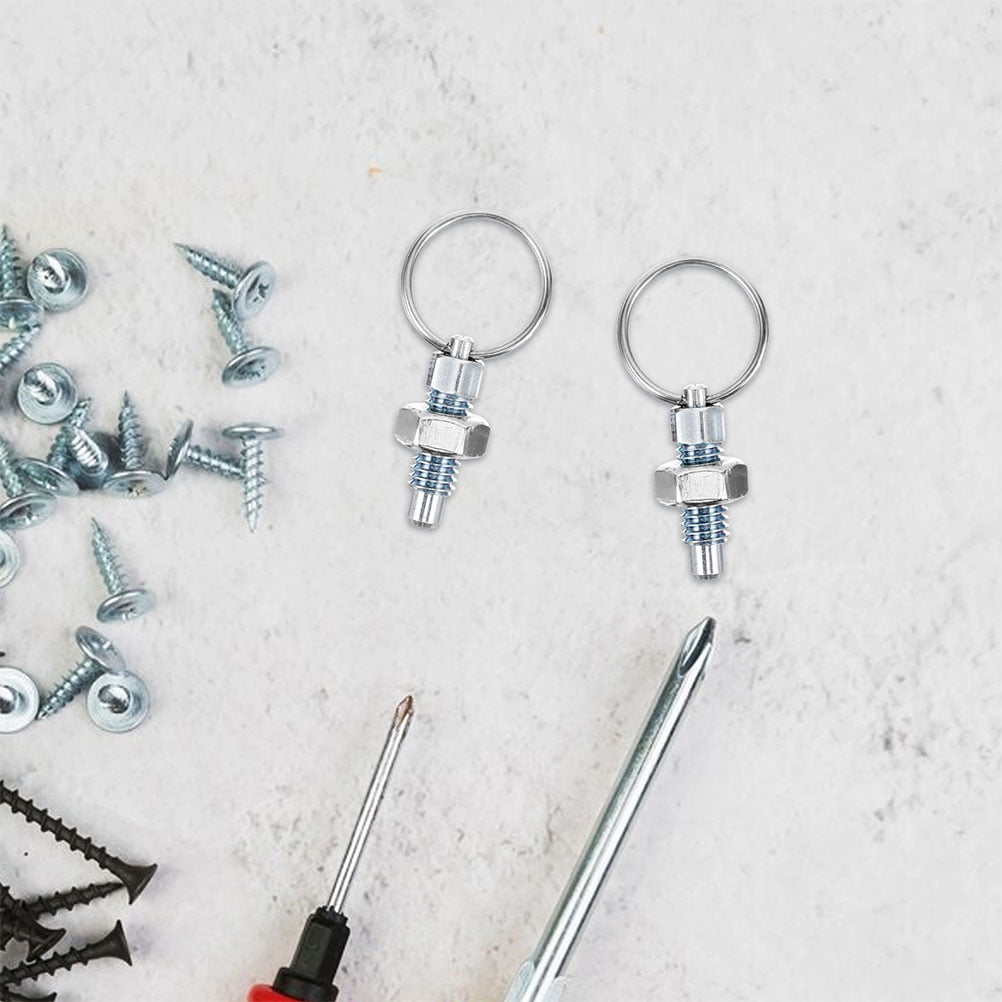 MLINS 4pcs Spring Plunger with Pull Spring Plunger Indexing Pin Spring ...