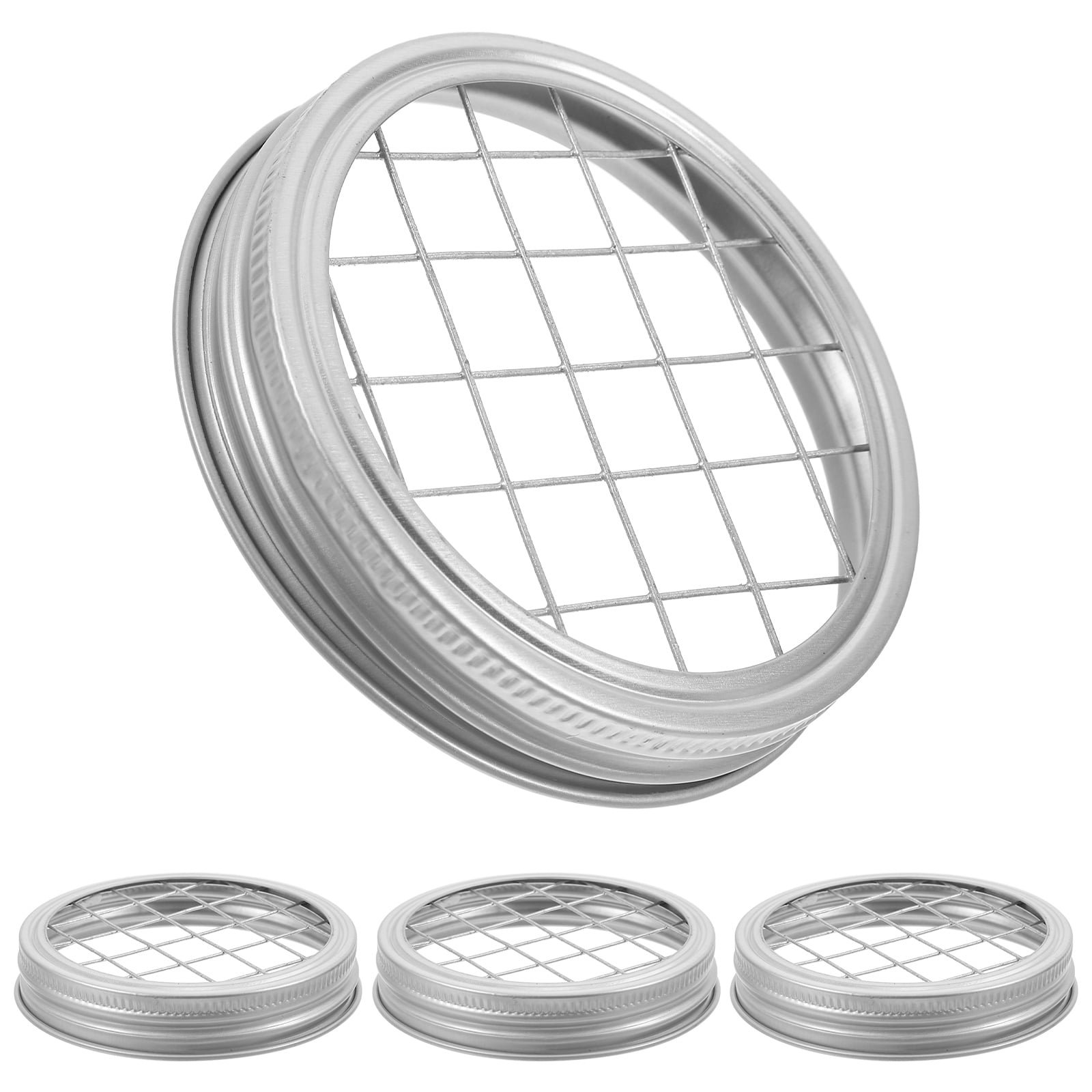 MLINS Stainless Steel Flower Frog Insert Lid for Wide Mouth Jars ...